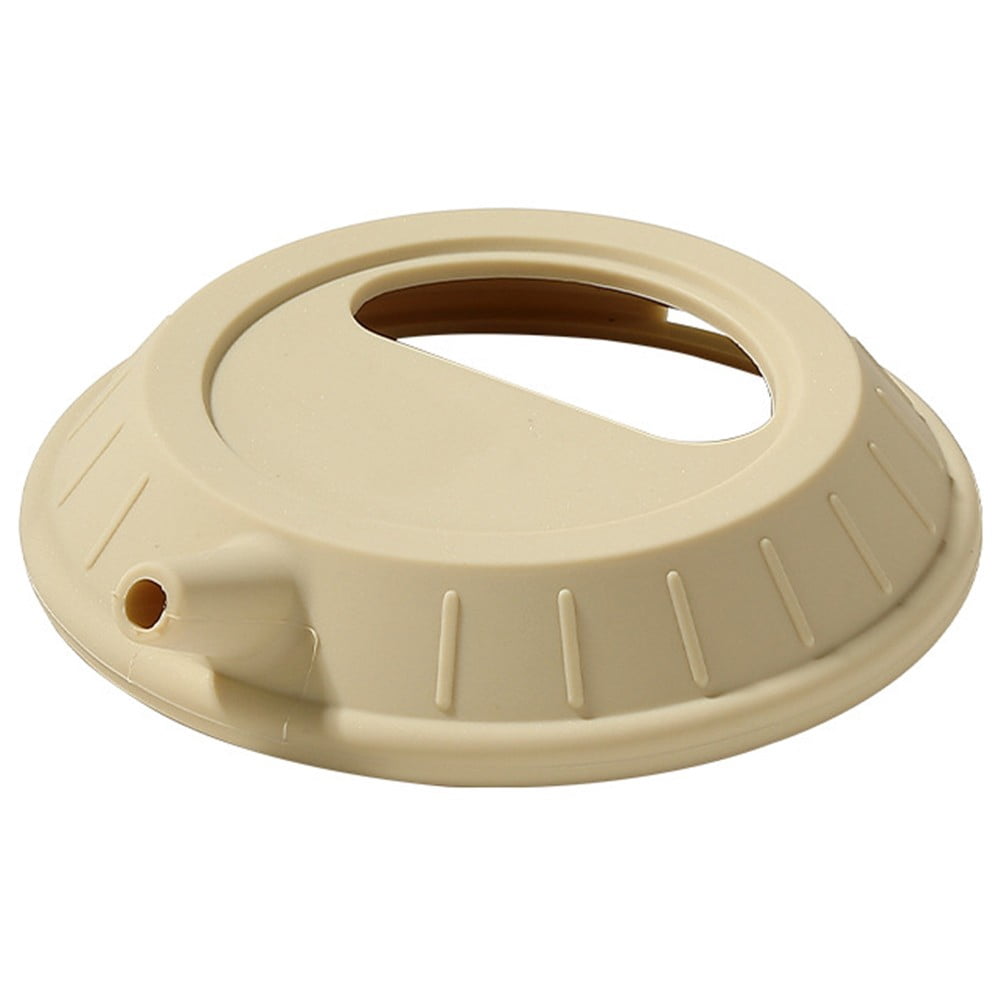 Camping Bowl Silicone Cover Bowl Lid Half Open Top with Spout for ...