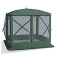 Camping Canopy Gazebo Screen Tent - 7x7FT Pop Up Shelter - Portable ...