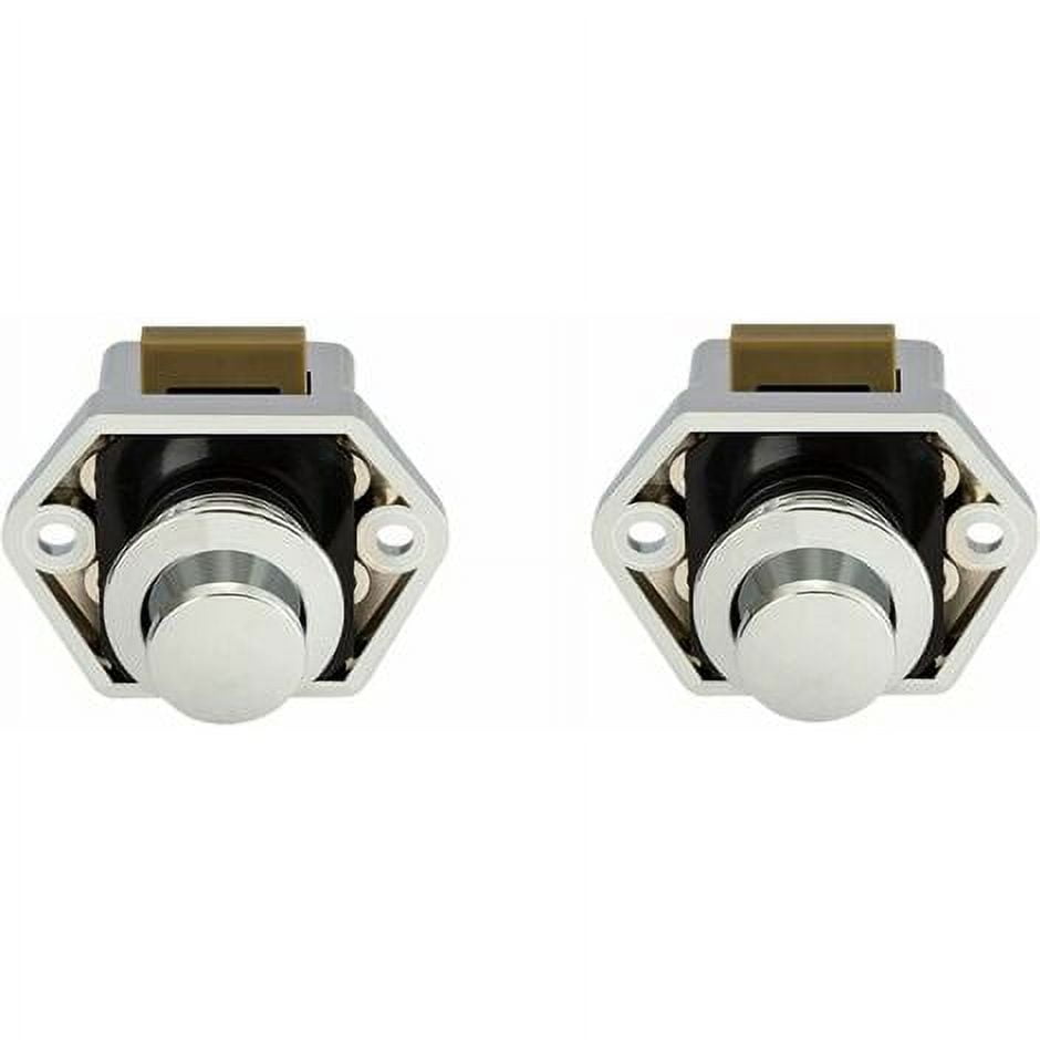 Camping Car Push Button - Lockable Locking Button Door Plate for RV ...