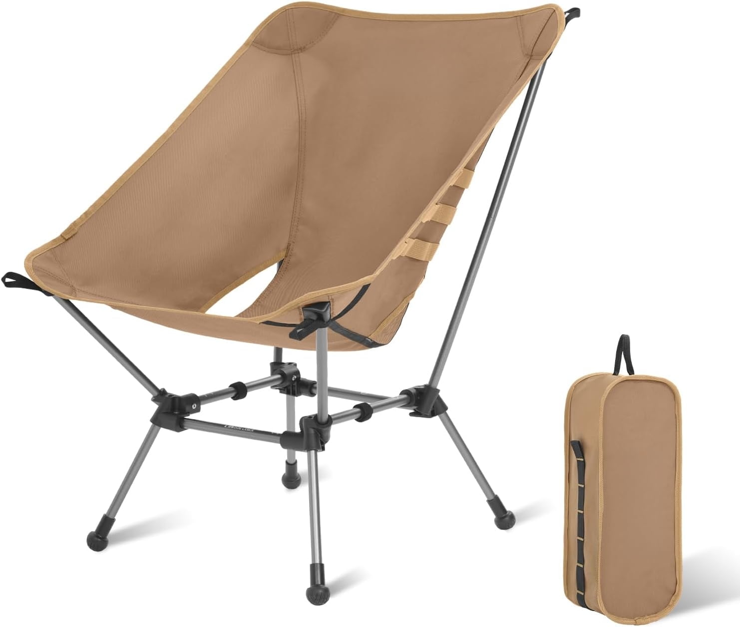 Camping Chair Plus, Upgraded Comfort & Size, Still Compact and ...