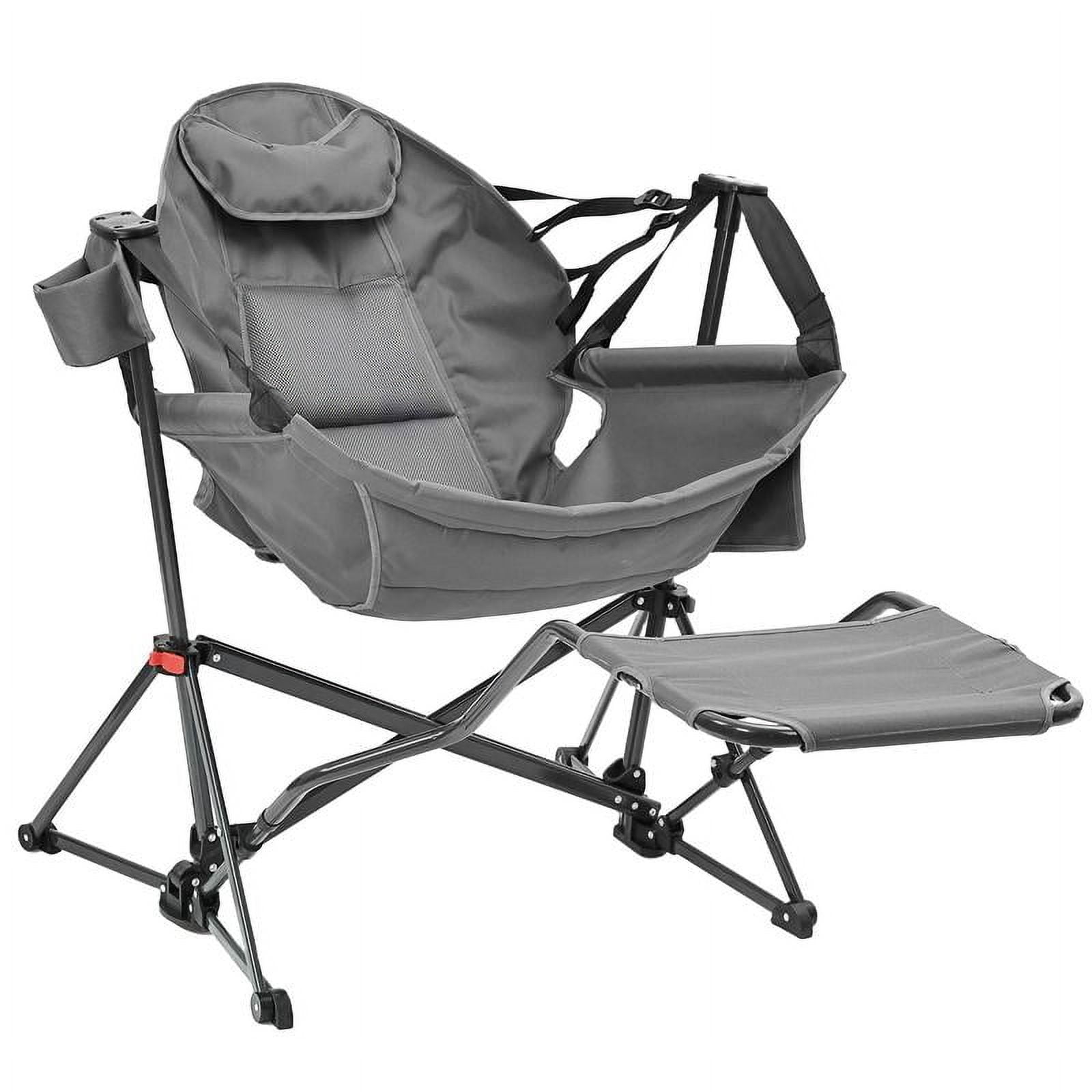 Camping Chair, Swing Chair With Pedal, Max 450 lbs Capacity - Walmart.com