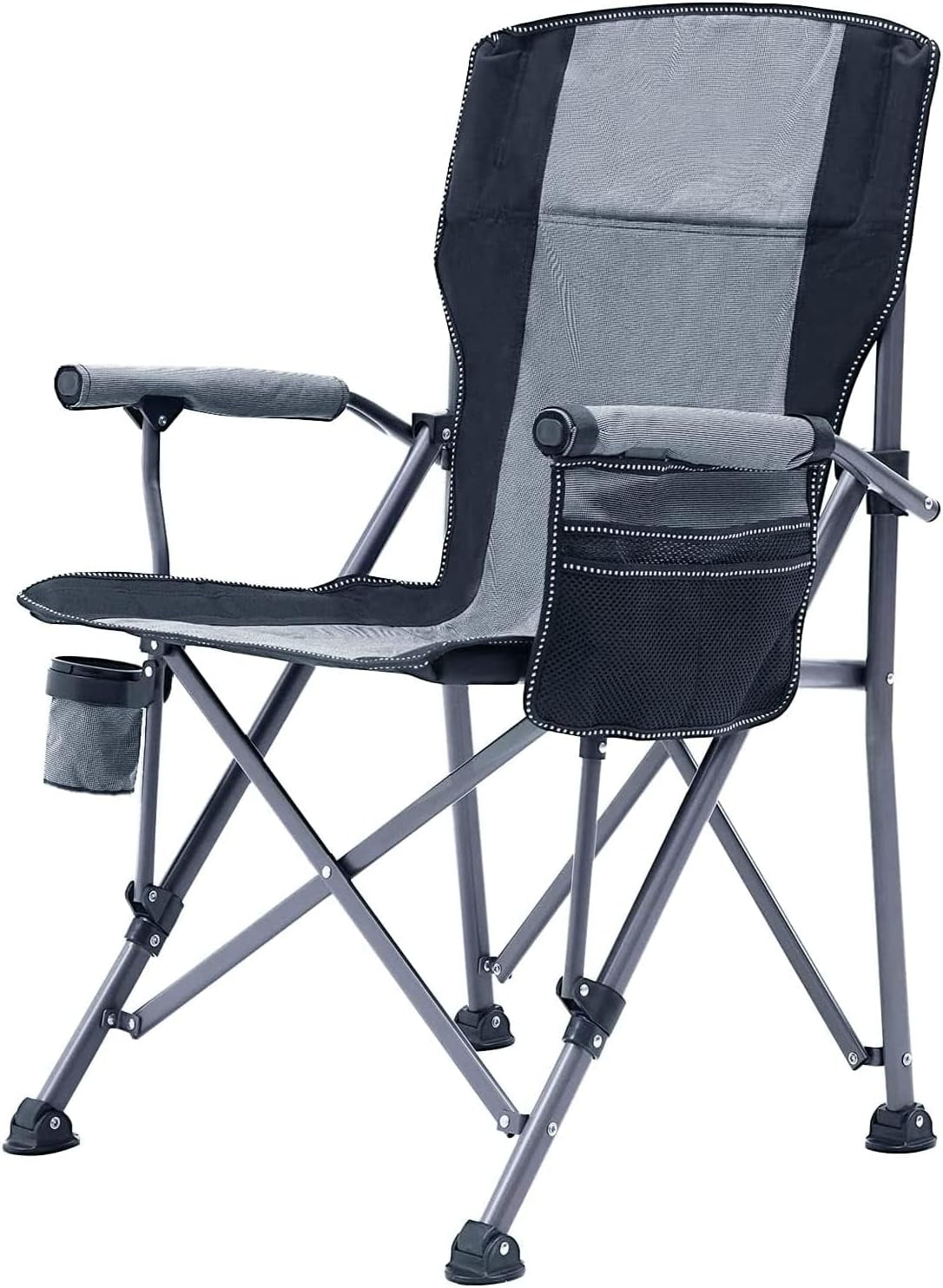 Camping Chairs for Adults,Portable Folding Lawn Chair for Outside,Heavy ...