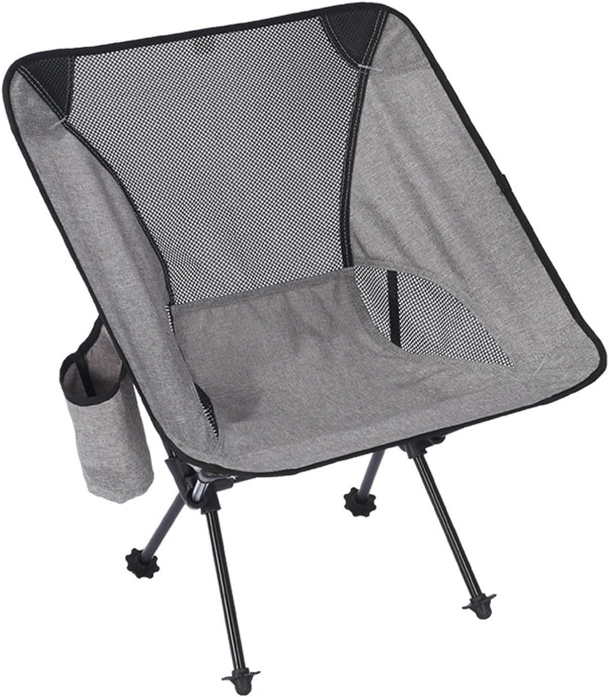 Camping Chairs, Compact Backpacking Chair Lawn Chair with Side Pockets ...