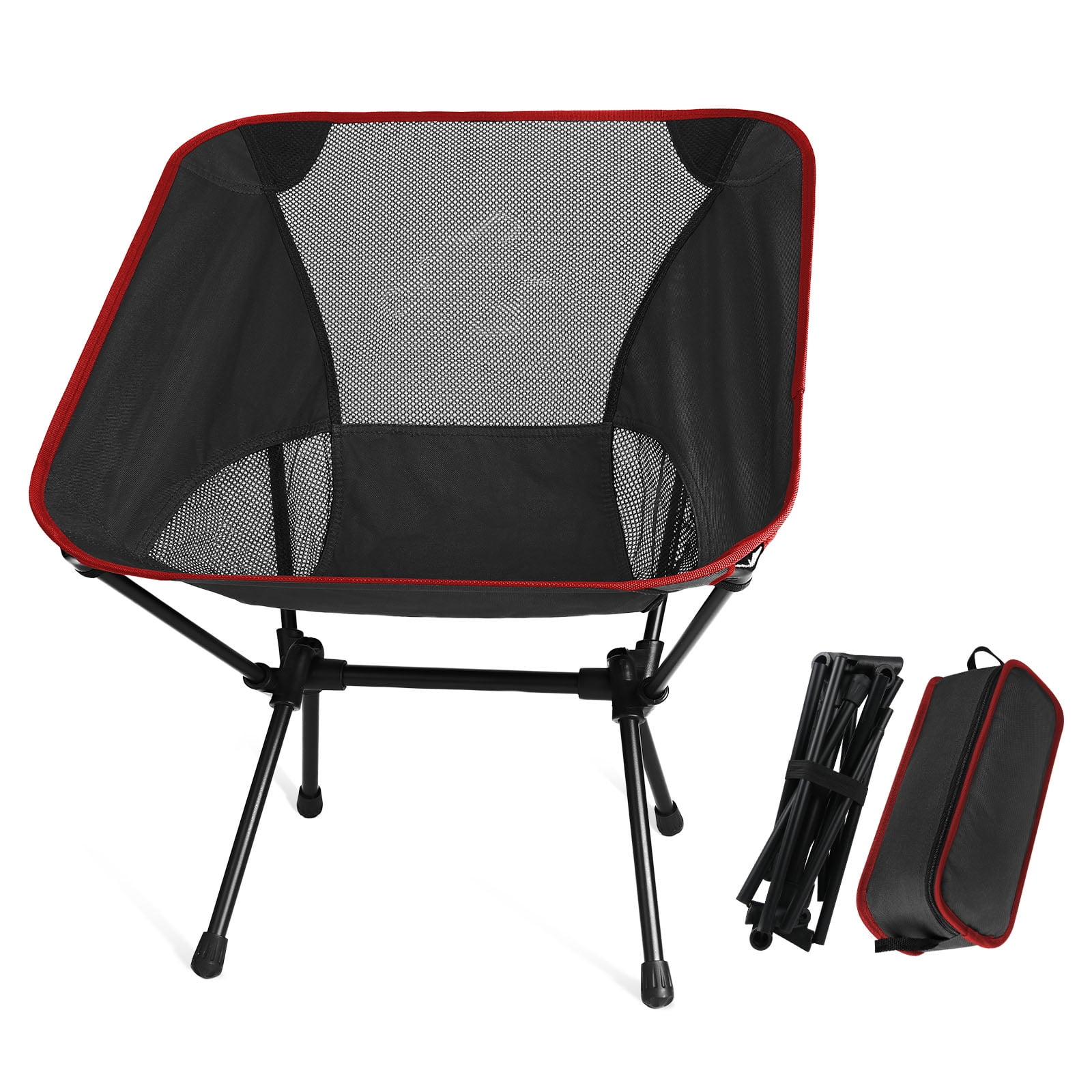 Ultralight Foldable Camping Chair, Portable Backpacking Chair, Heavy ...