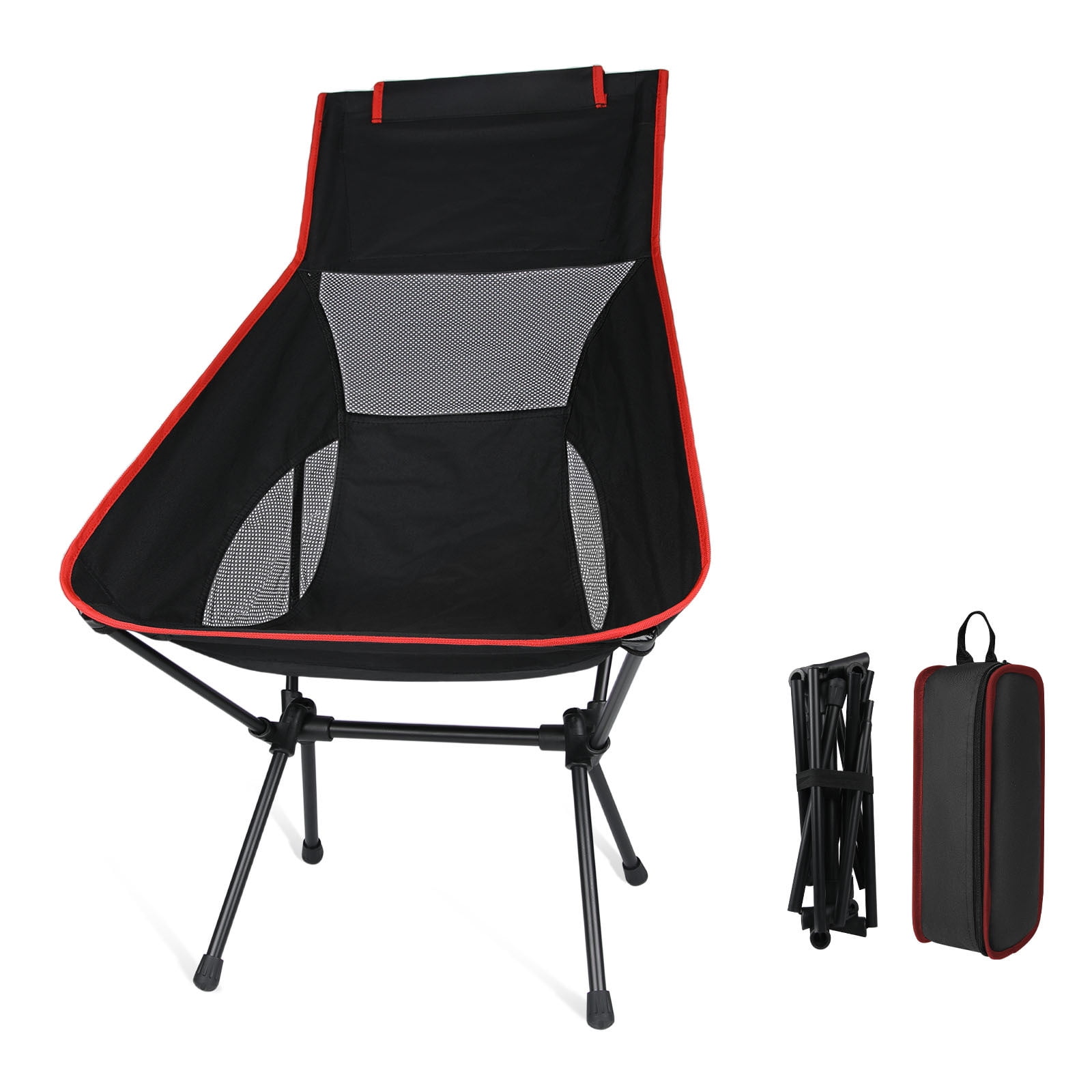 Camping Chairs Foldable Ultralight Camping Chair Portable Folding Backpacking Chair - Walmart.com