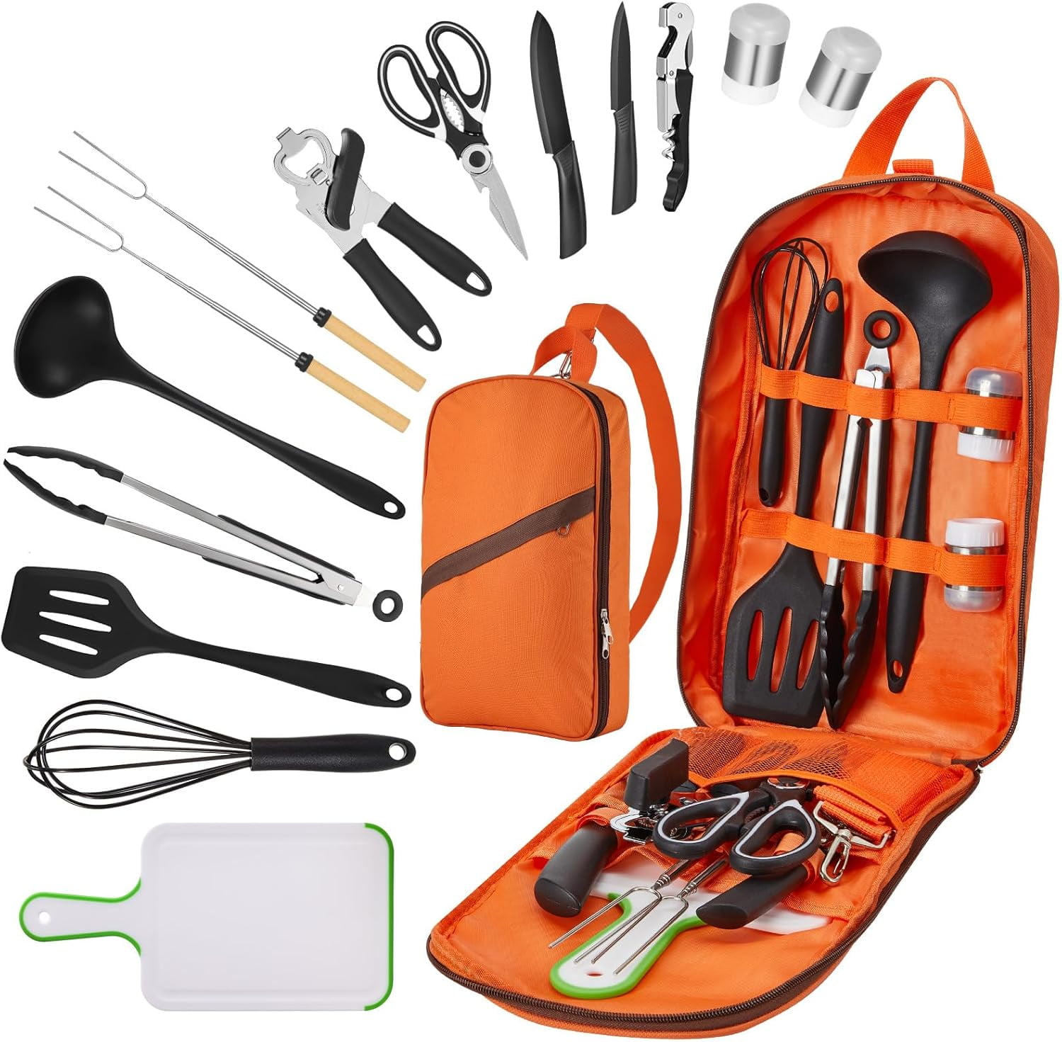 Camping Cooking Set - Camping Utensil Set Car Camping Cooking ...