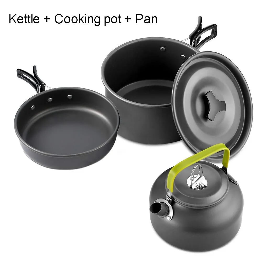 Camping Cooking set Camping Cookware Travel Tableware Outdoor Picnic ...