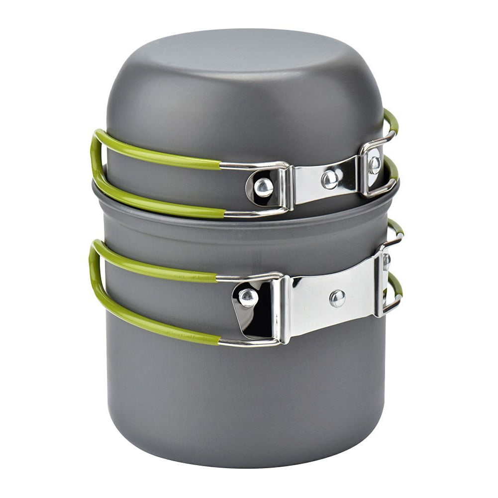 Camping Cookware Kit Save Space Portable Cookware Set for Picnic Travel ...