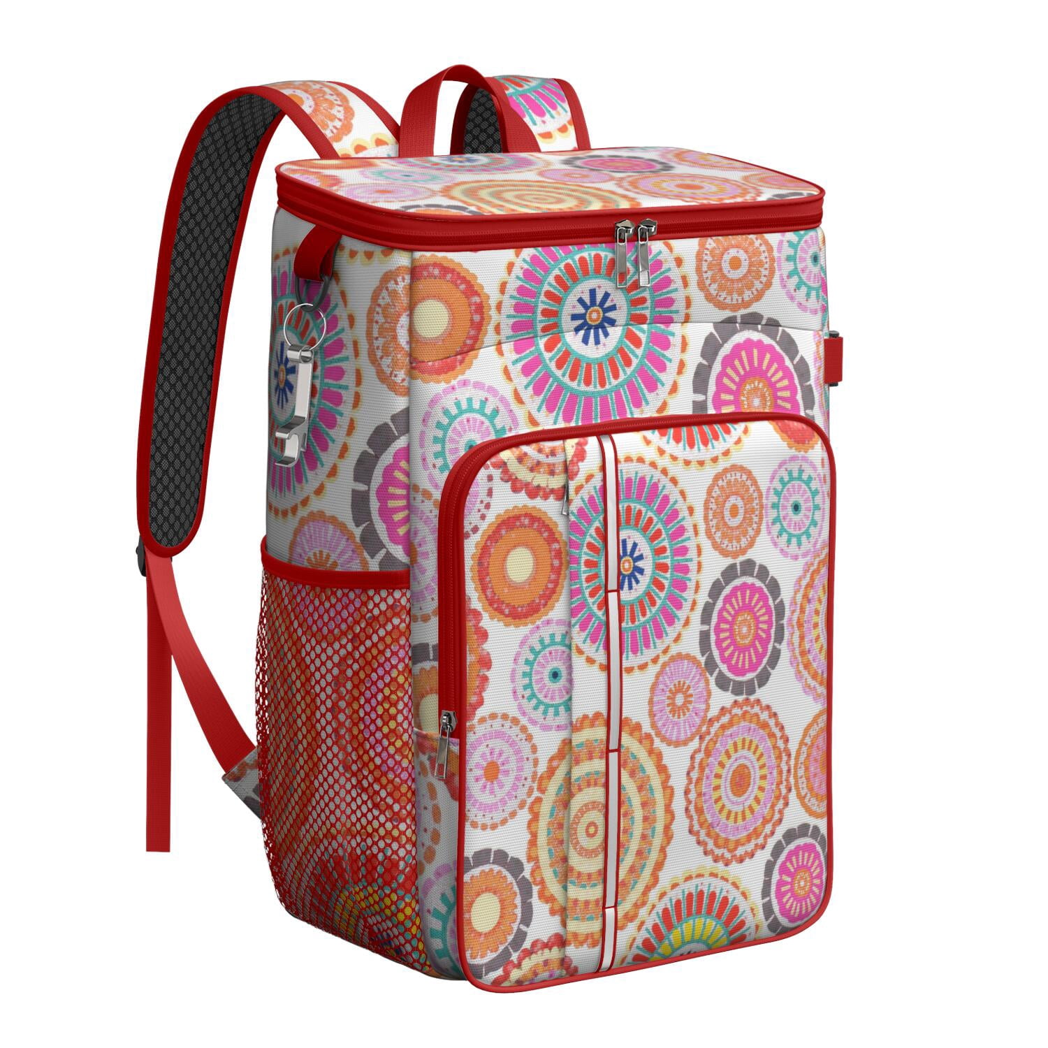 Camping Cooler Backpack 26 Cans,Cooler Bag Insulated Leak Proof Travel ...