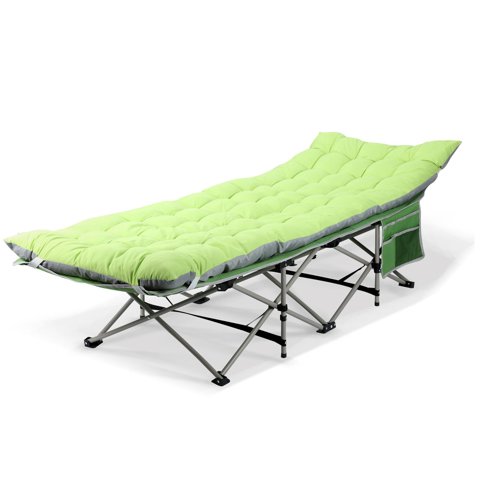 Camping Cot, Folding Camping Cot Sleeping Bed Cots for Adults green ...