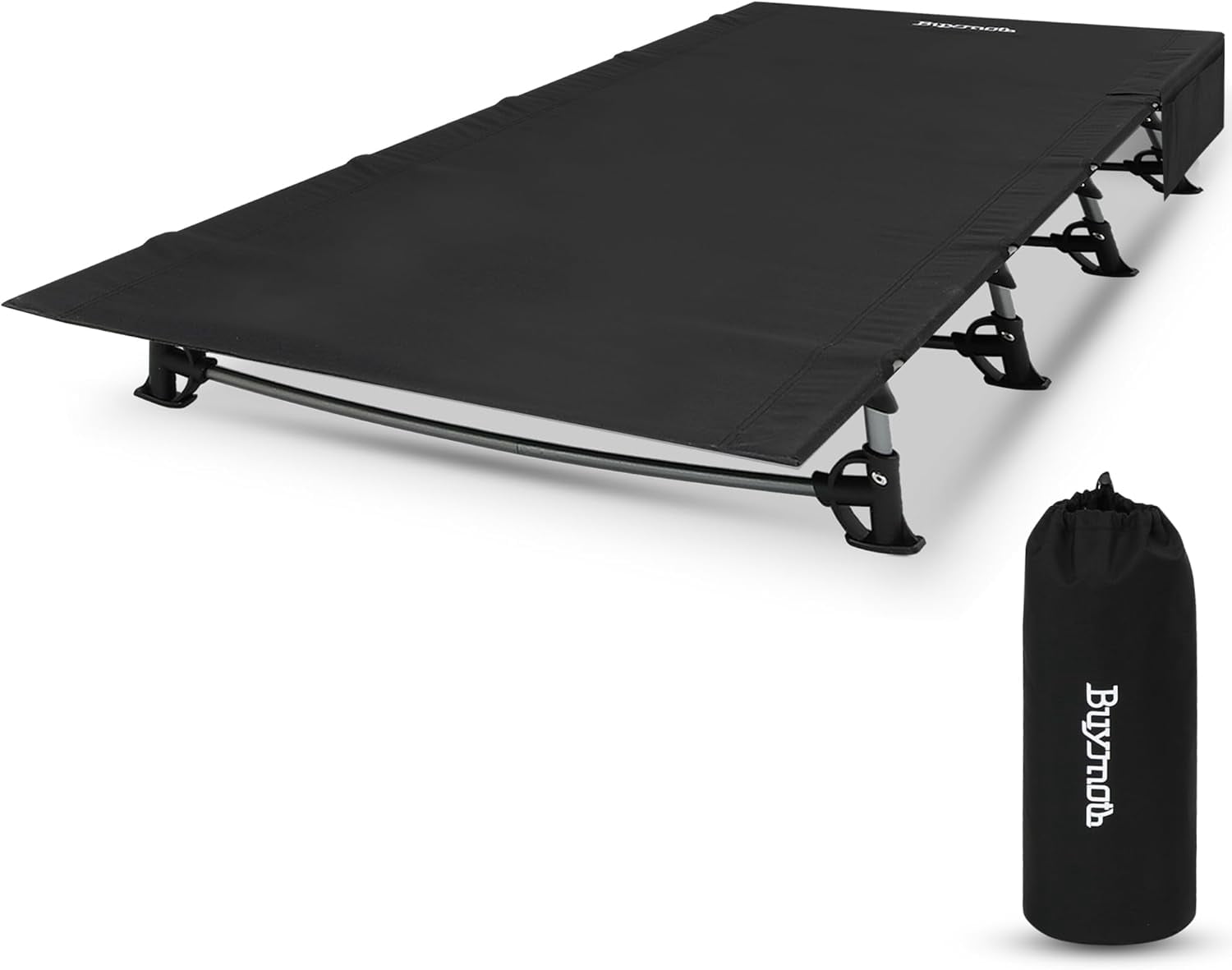 Camping Cot, Ultralight Folding Tent Camping Cot Bed, Set up in 60 ...