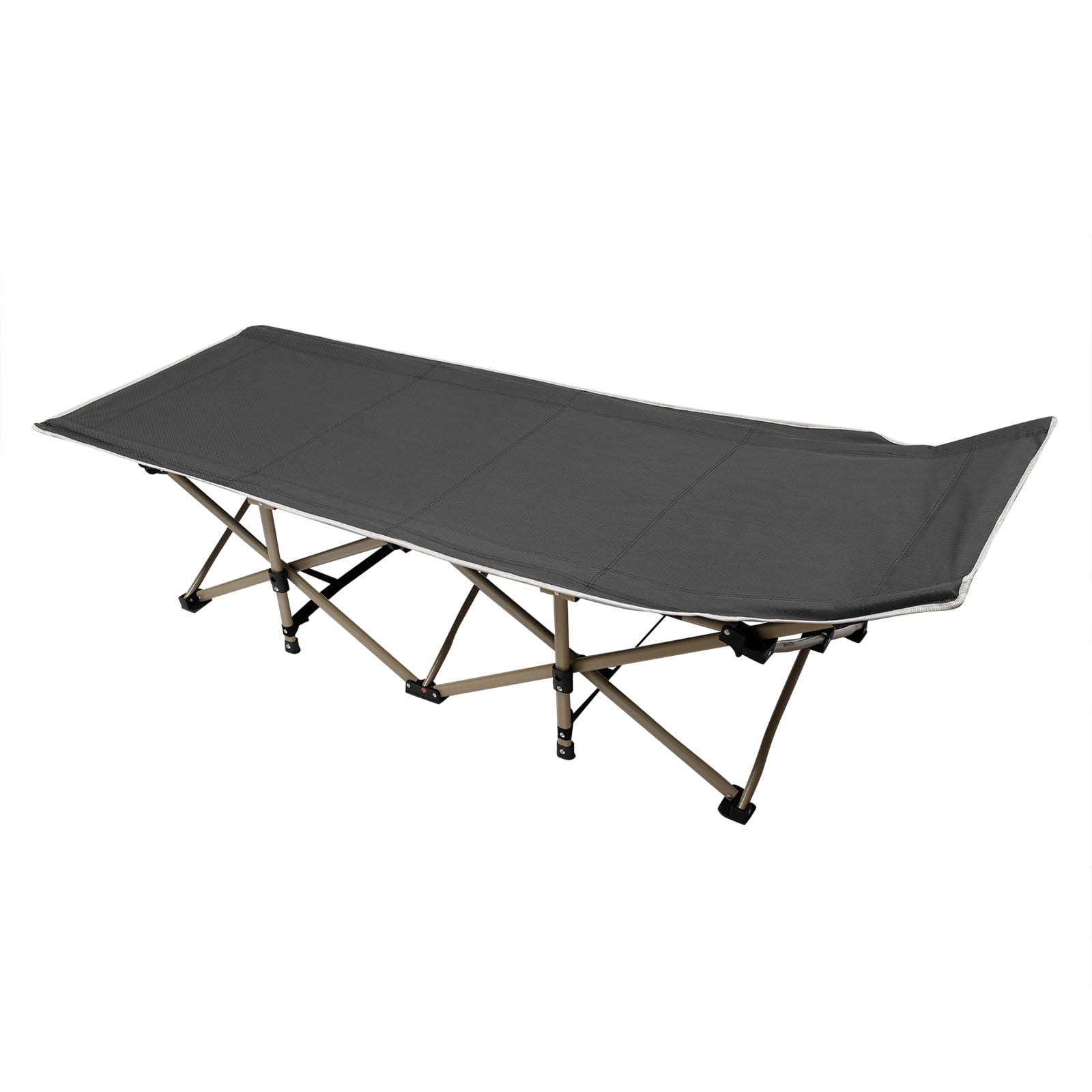 Camping Cots, Sturdy Carbon Steel and 1200D Oxford Fabric, 7528in Bed ...