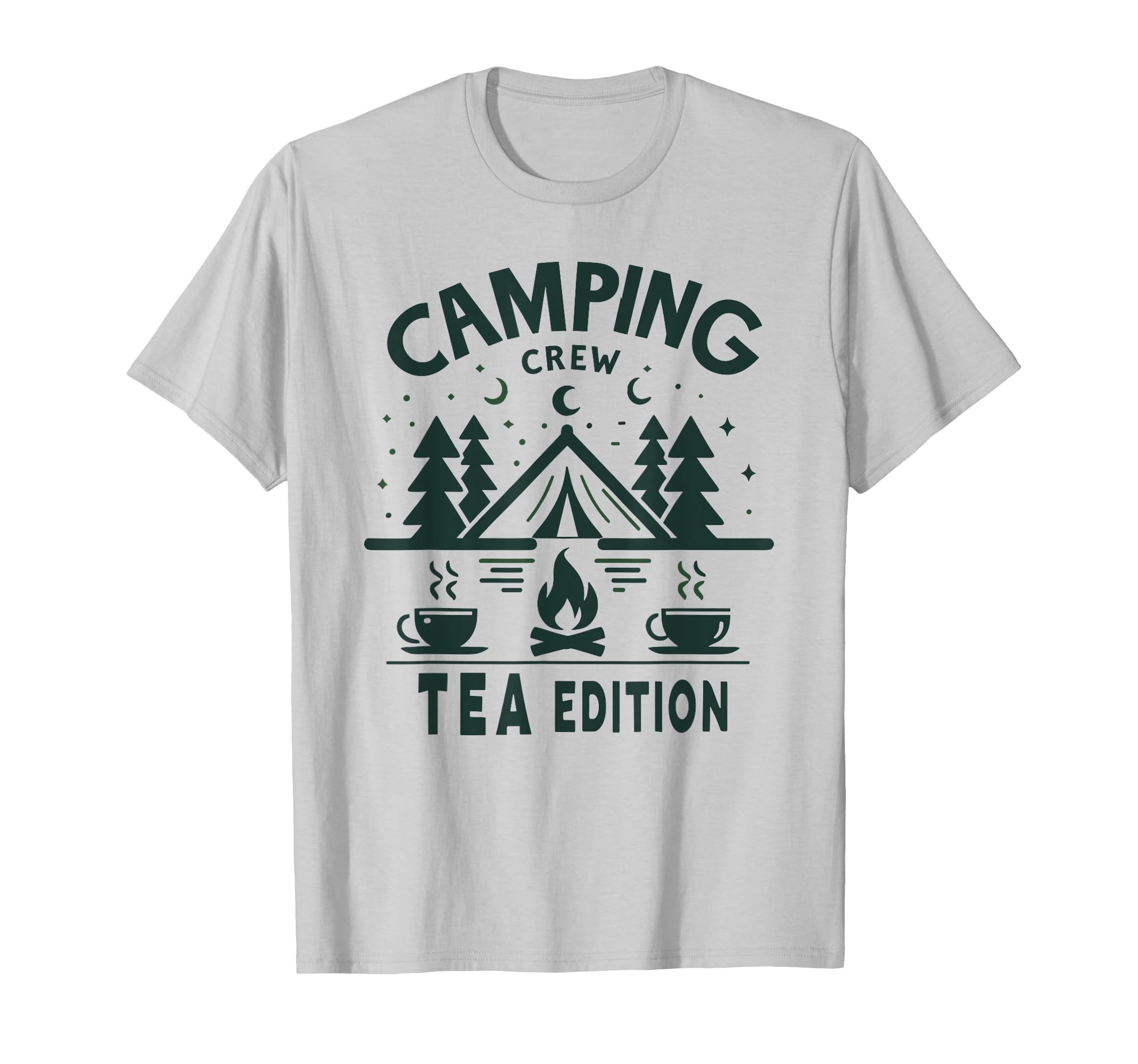 Camping Crew Tea Lovers Novelty T-Shirt for Outdoor Adventures and ...