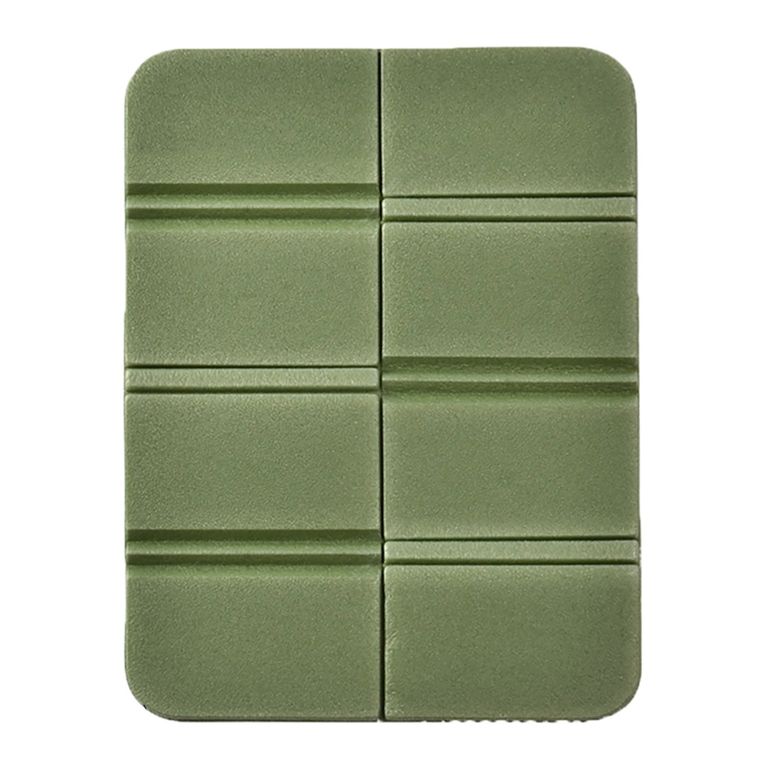 Camping Cushion Seat Foldable Foam Pad Waterproof for Picnic (Army ...