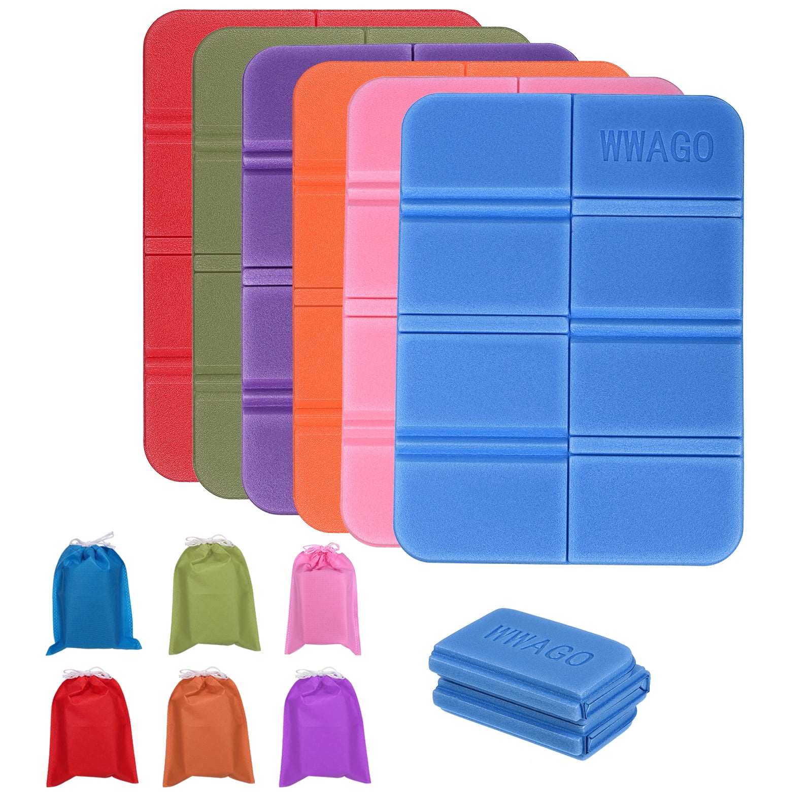 Camping Cushion Seat Foldable Sitting Pad 15"x11" Waterproof XPE Foam ...