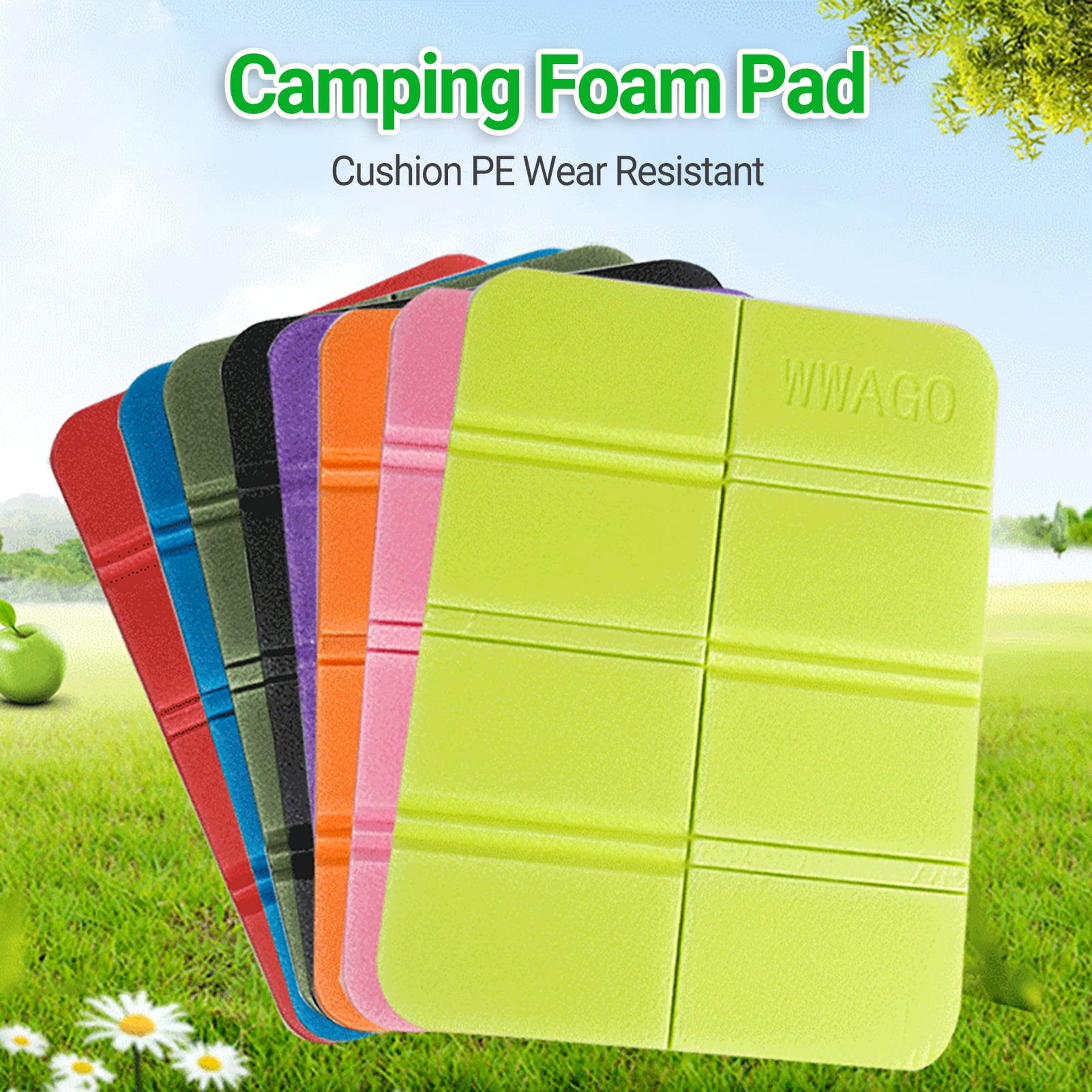 Camping Cushion Seat, Foldable Ultralight Foam Sitting Pads, Save Your ...