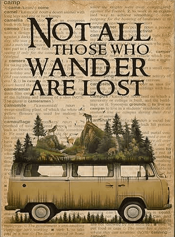 Camping Diamond Painting Kits For Adults,Not All Those Who Wander Are ...