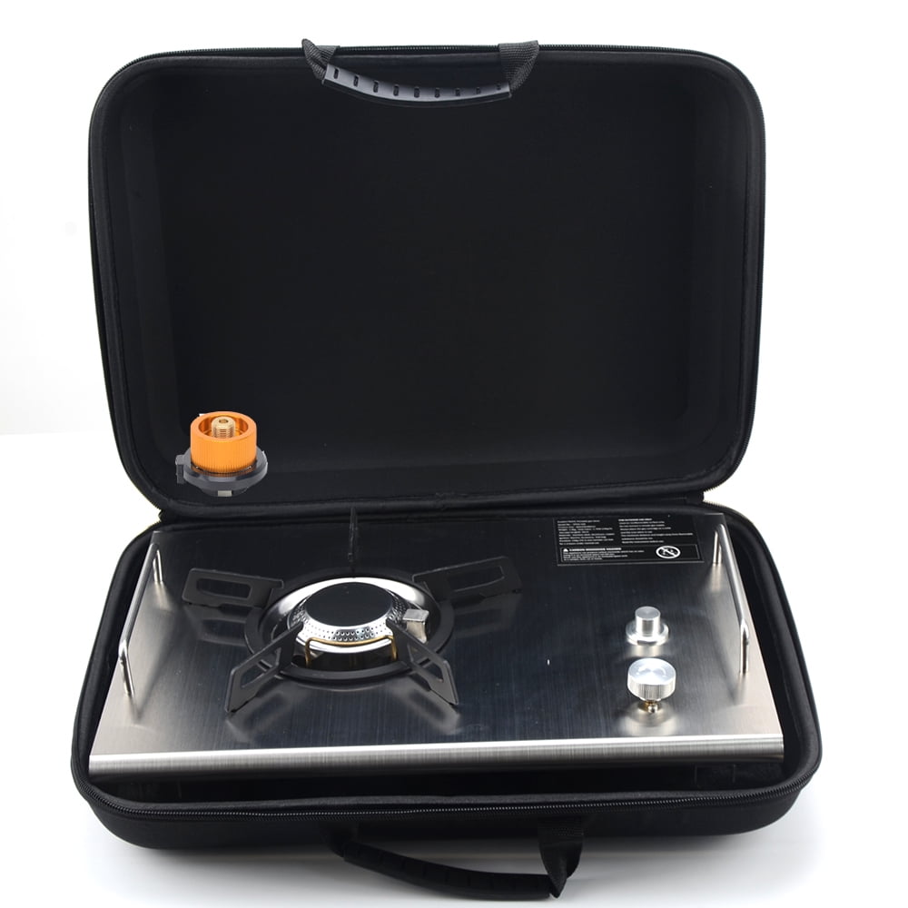 Camping Folding Removable IGT Wood Table Gas Stove Portable lightweight ...