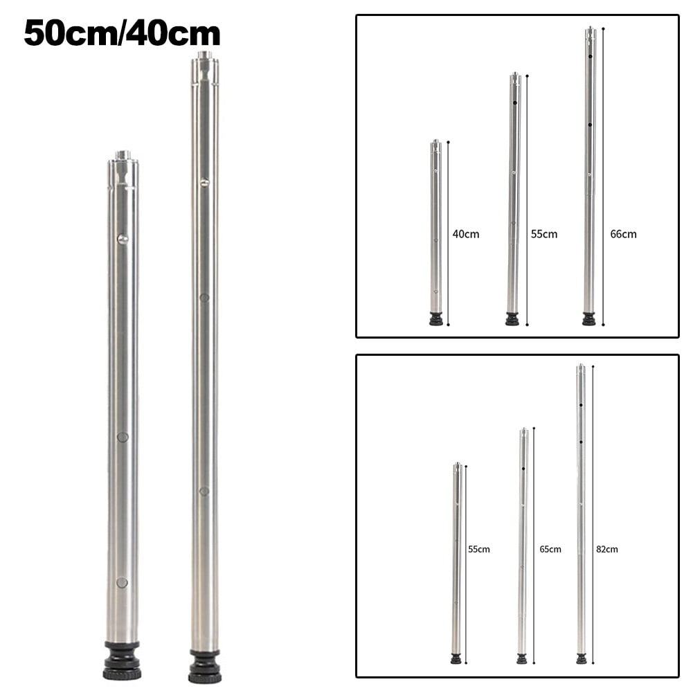Camping Folding Table Legs Combination Table Leg 3-Gear Telescopic for ...