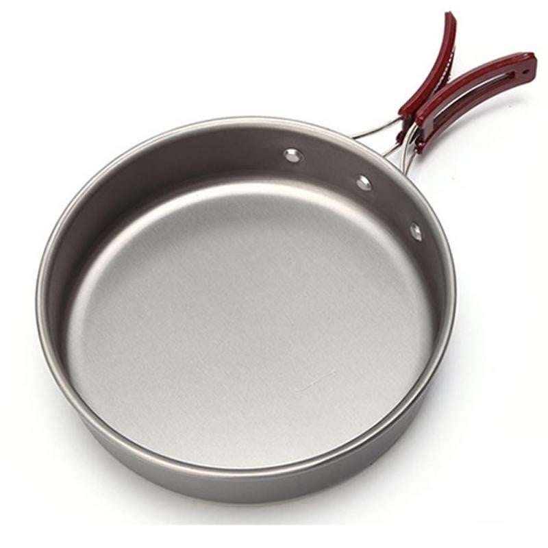 Camping Fry Pan Multifunction Outdoor Campfire Pot Picnic Middle Frying ...