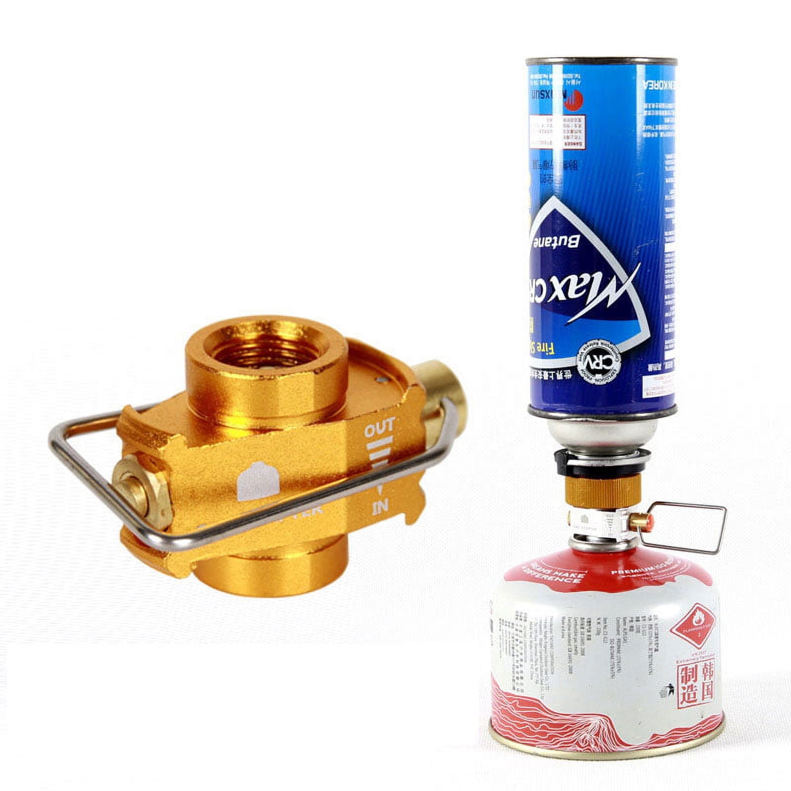 Camping Gas Saver Plus Gas Converter Shifter Flat Tank Conversion ...
