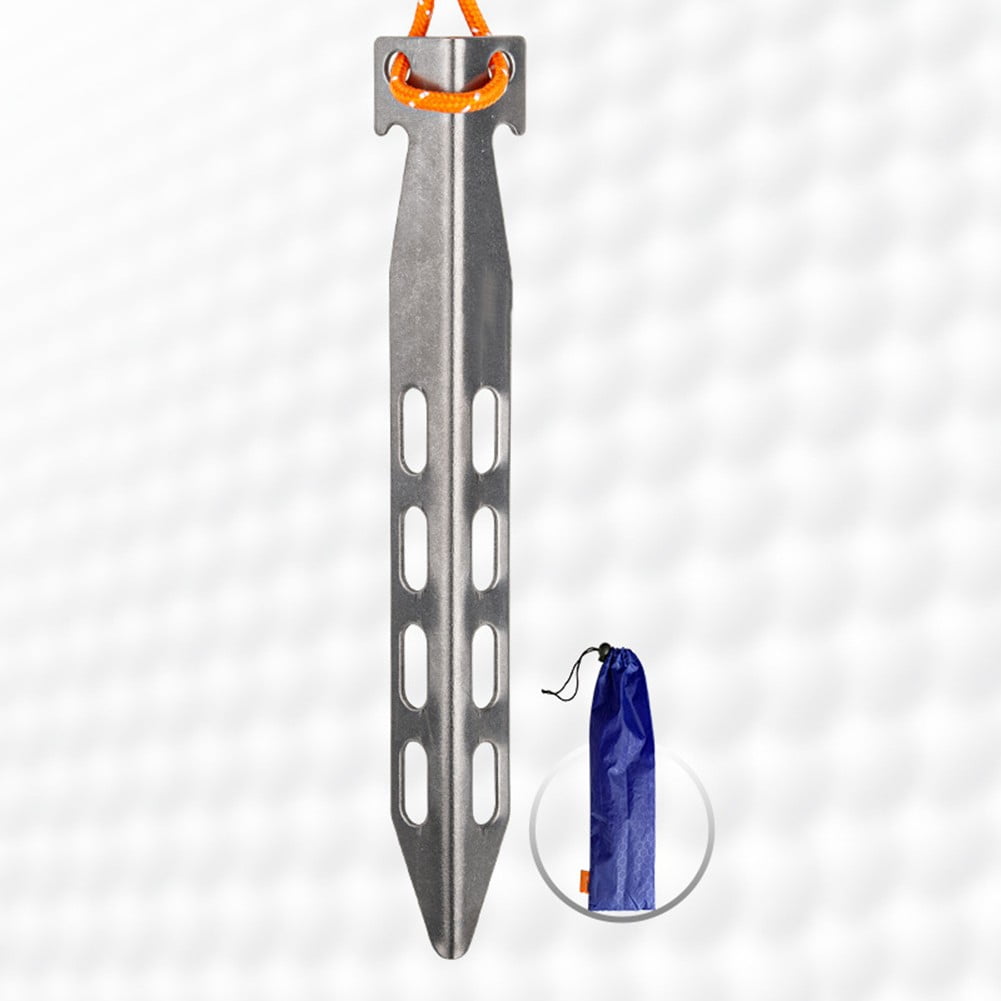 Camping Gear Ultralight Tent Stake Set Six Pieces at Length of 16400MM ...
