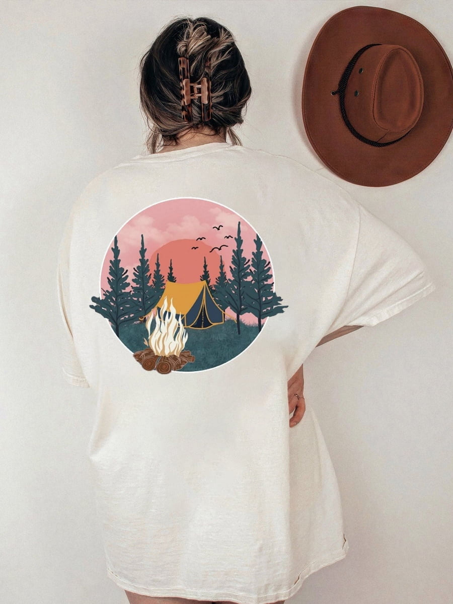 Camping Graphic Shirt - Walmart.com