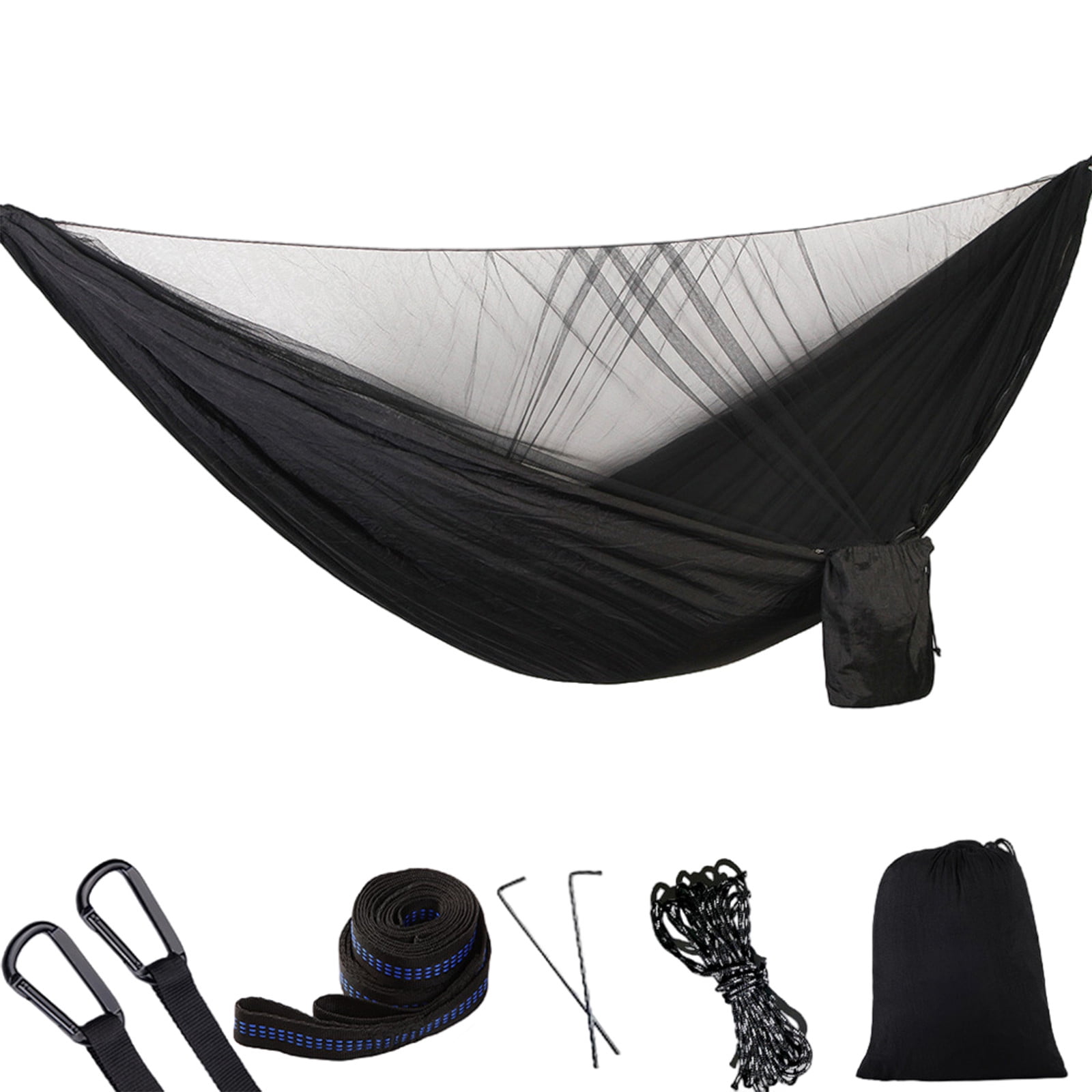 Camping Hammocks Mosquito Net,Double & Single Portable Hammocks ...