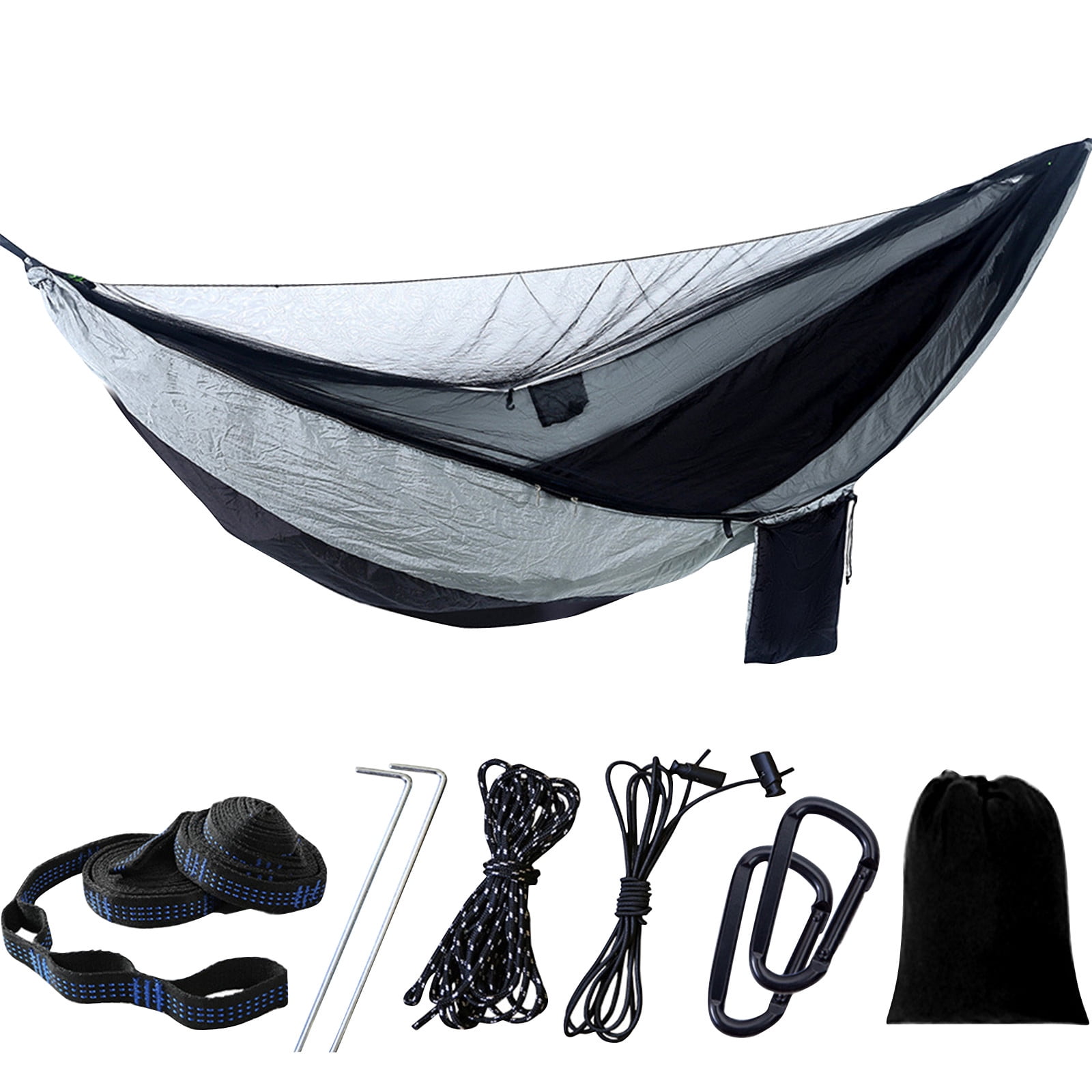 Camping Hammocks Mosquito Net,Double & Single Portable Hammocks ...