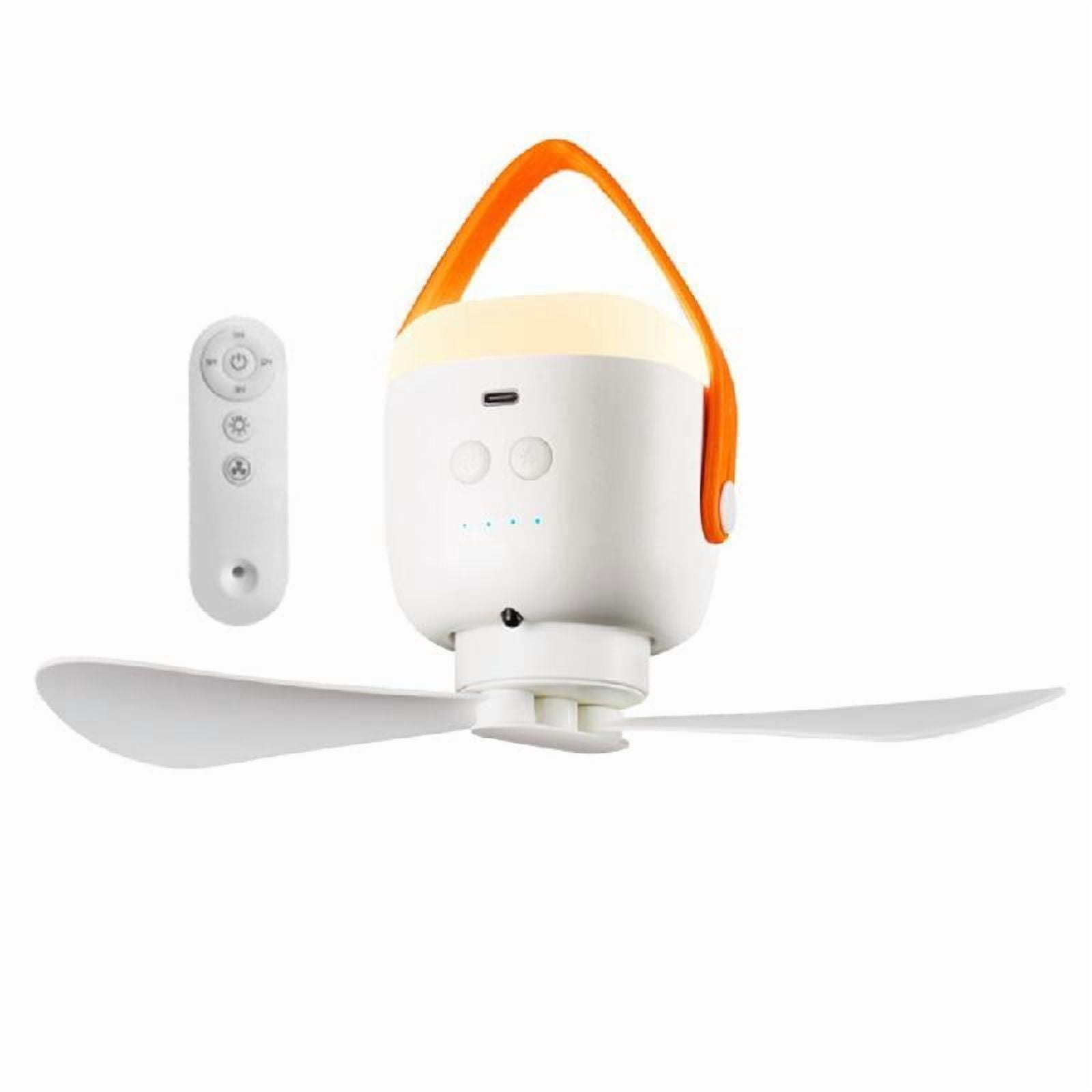 Camping Hangings Fan with Four-Speed Remote Control Fan for Dorm Room ...