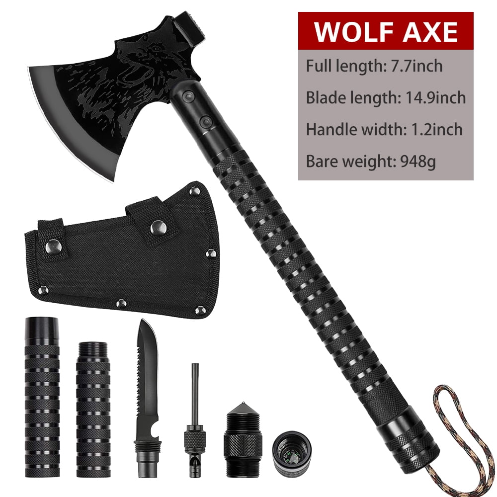 Camping Hatchet Set,DFITO Extensible Camping Hatchet with Hammer Fire ...