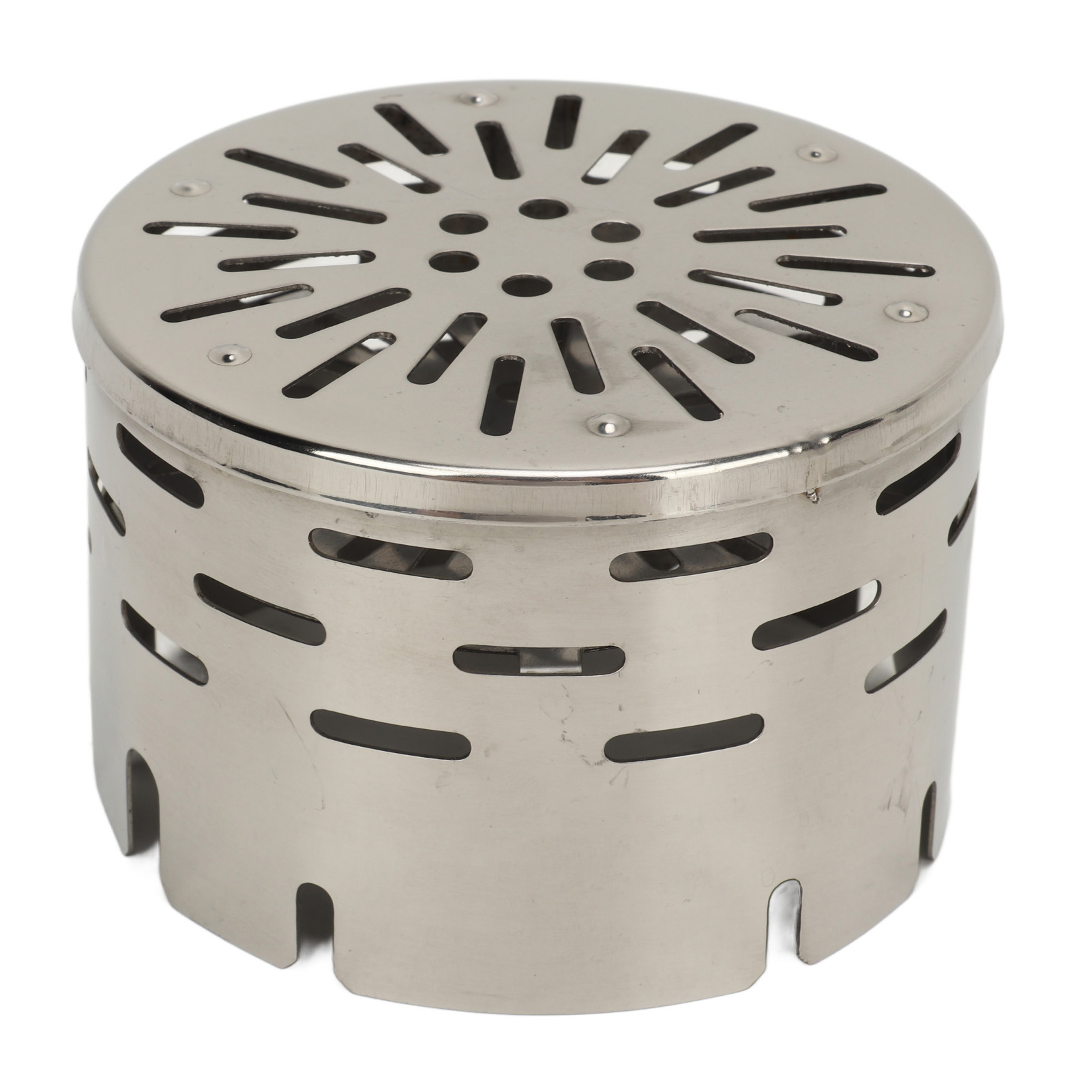 Camping Heater Stove Cover Stainless Steel Efficient Safe Outdoor Stove ...