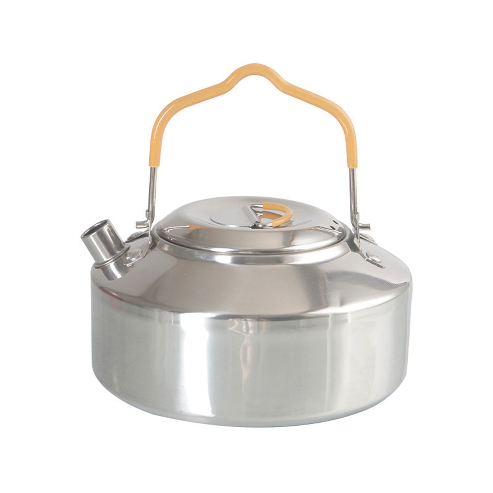 Camping & Hiking 406 Black Handle 1L Kettle Outdoor Stainless Steel ...