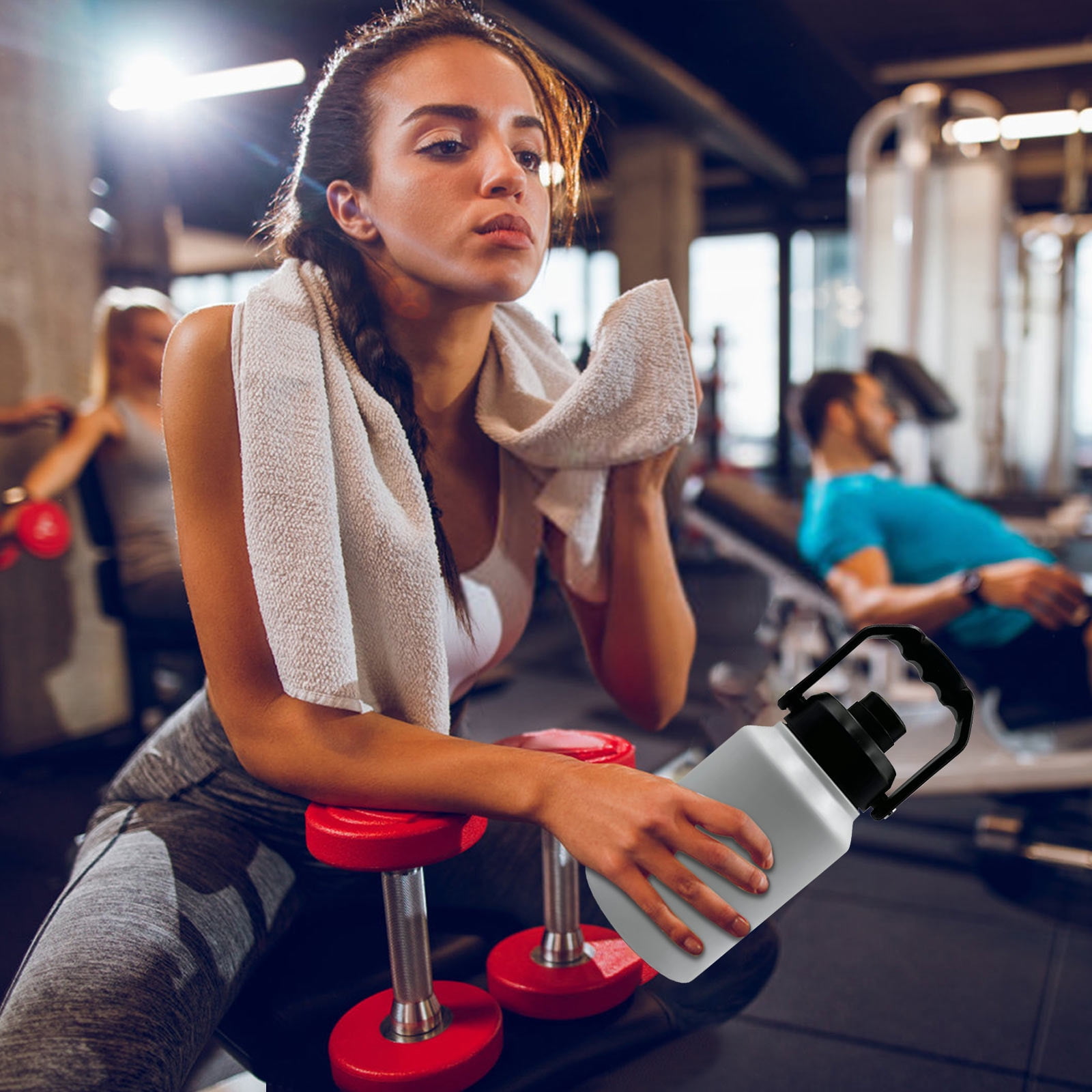 Camping Ice Bucket Water Kettle, 304 Stainless Steel Large Capacity ...