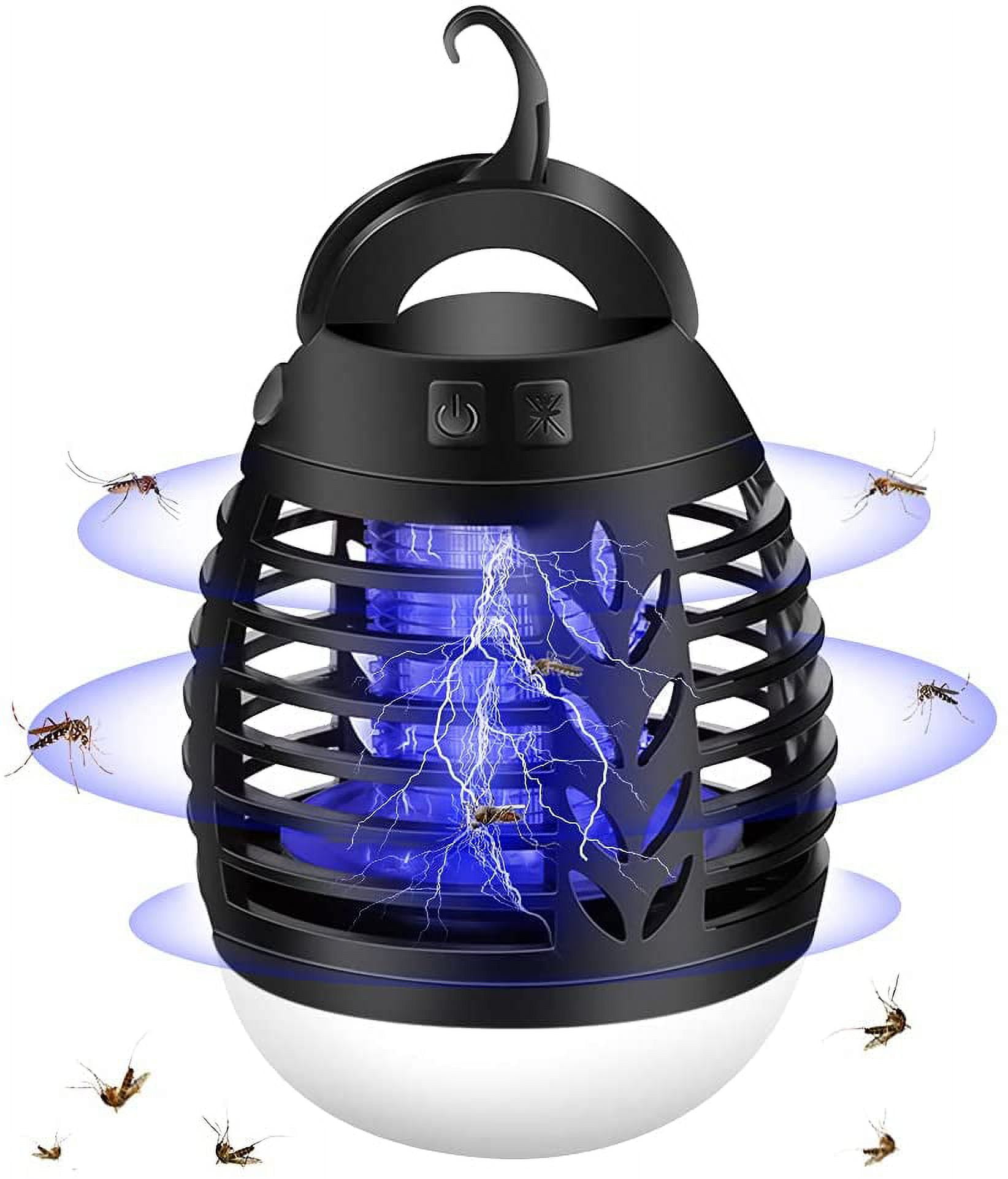 Camping Lamp Outdoor LED Mosquito Lamp USB 2-In-1 Insect Killer ...