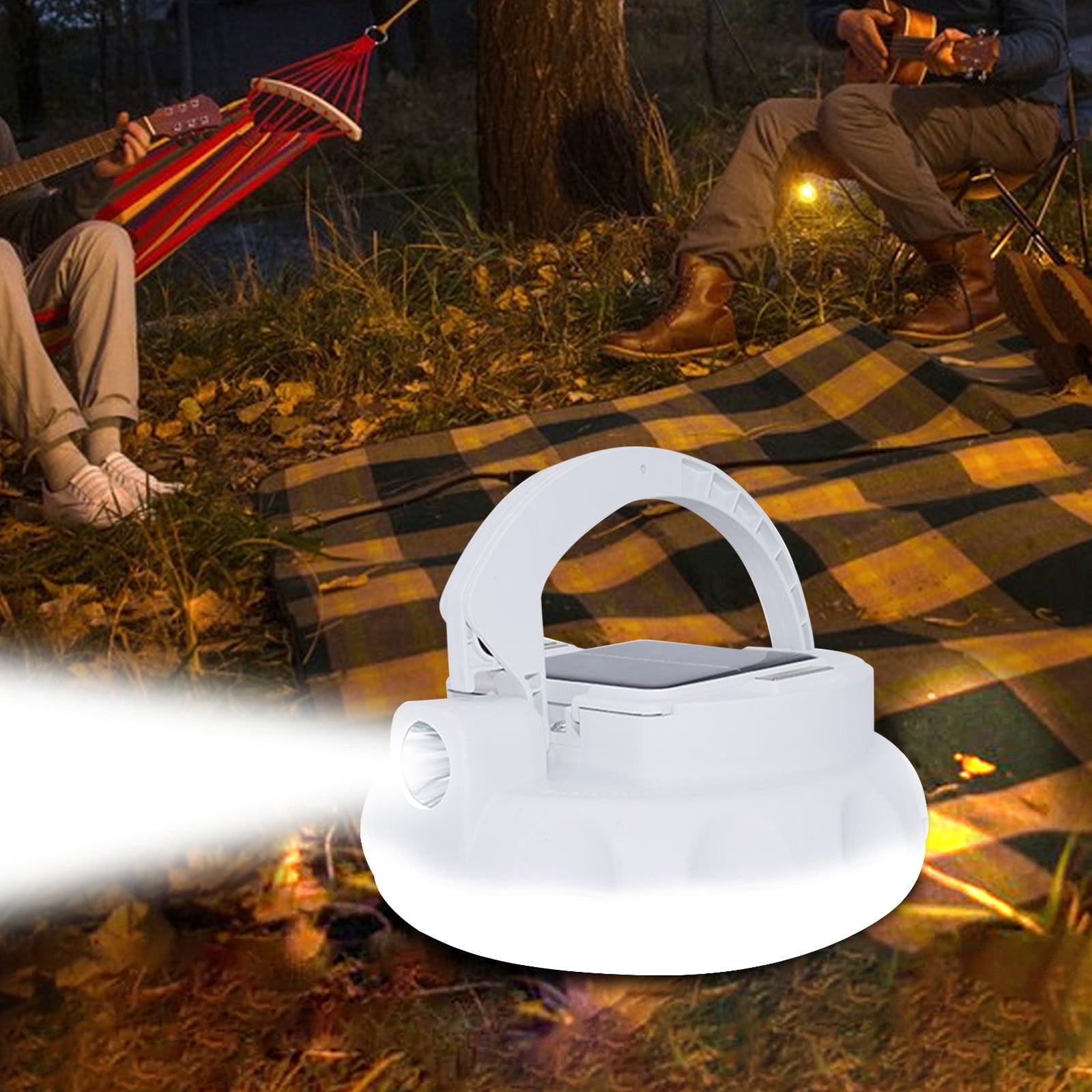 Camping Lamp Portable LED Light Source Lamp Multifunction Flashlight ...
