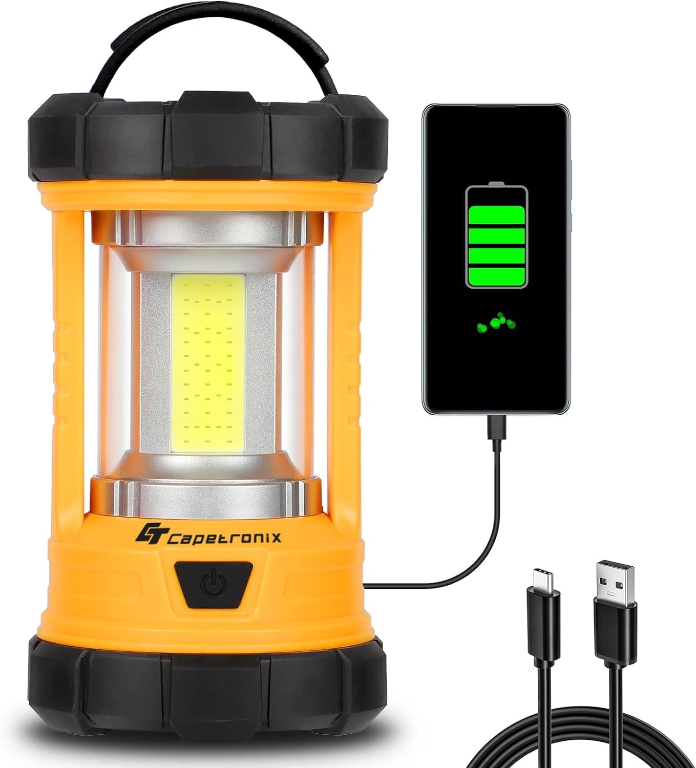 Camping Lantern,3200LM Bright Camping Light, 4600mAh Rechargeable LED ...