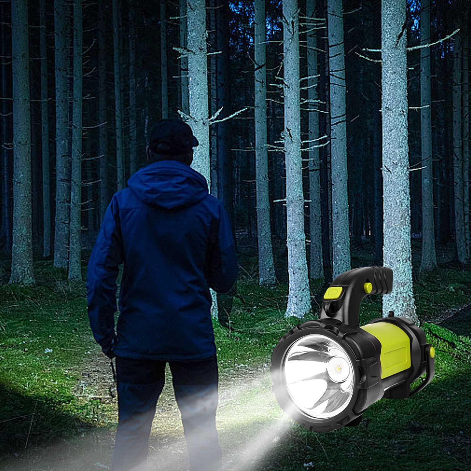 Camping Lantern Rechargeable LED Flashlight Lantern With 400LM 1200 ...