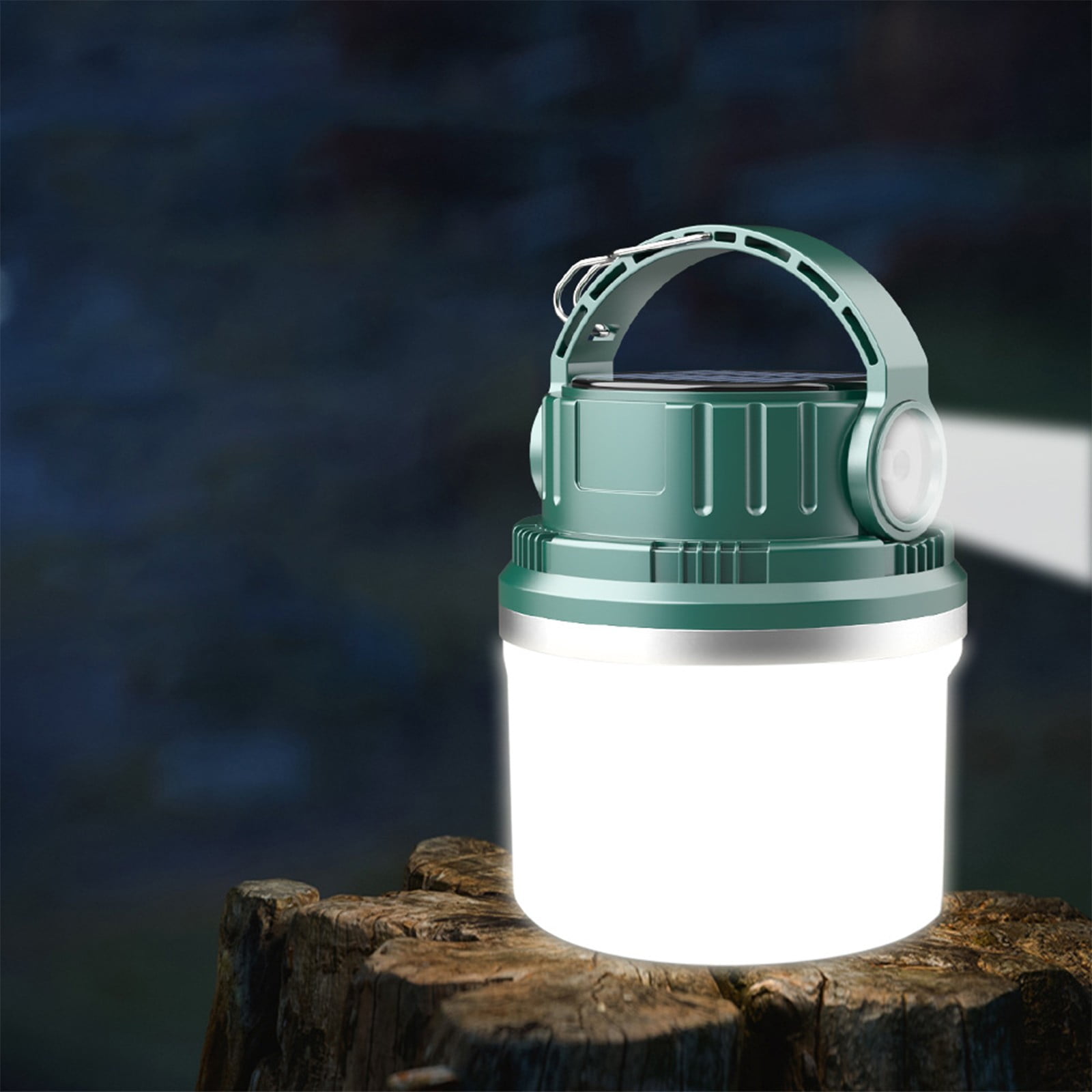 Camping Lights and Lanterns, Rechargeable Lithium Battery Tent Light ...