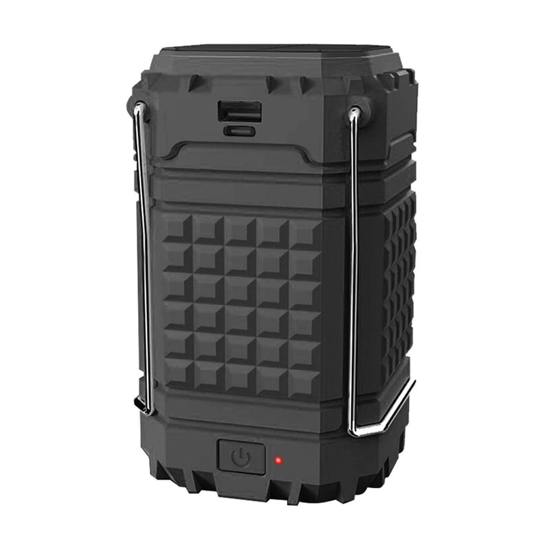 Camping Lantern Rechargeable Solar Lanterns Lights Battery Powered LED ...