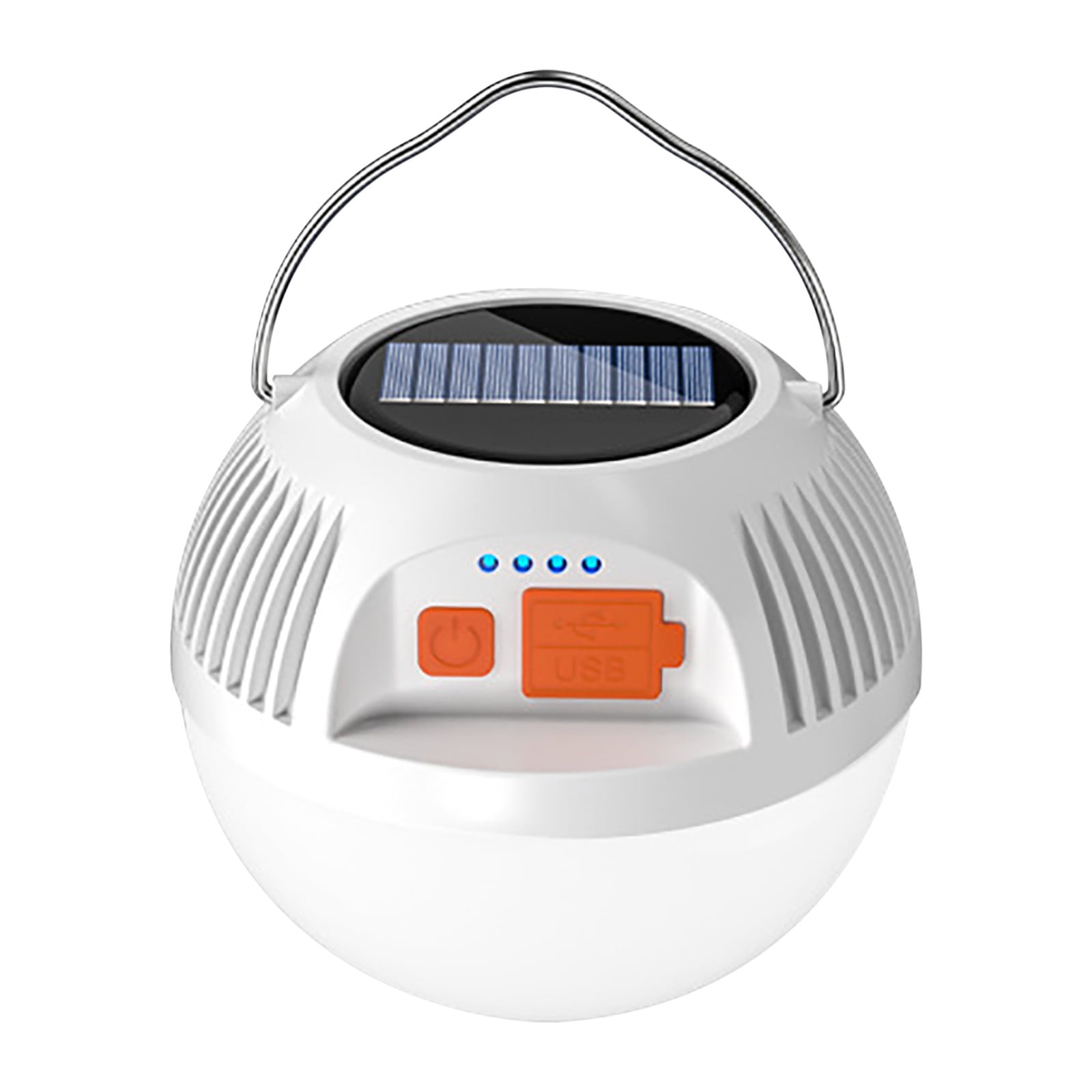 Camping Lantern Solar Rechargeable, LED Tent Light Bright for Camping ...