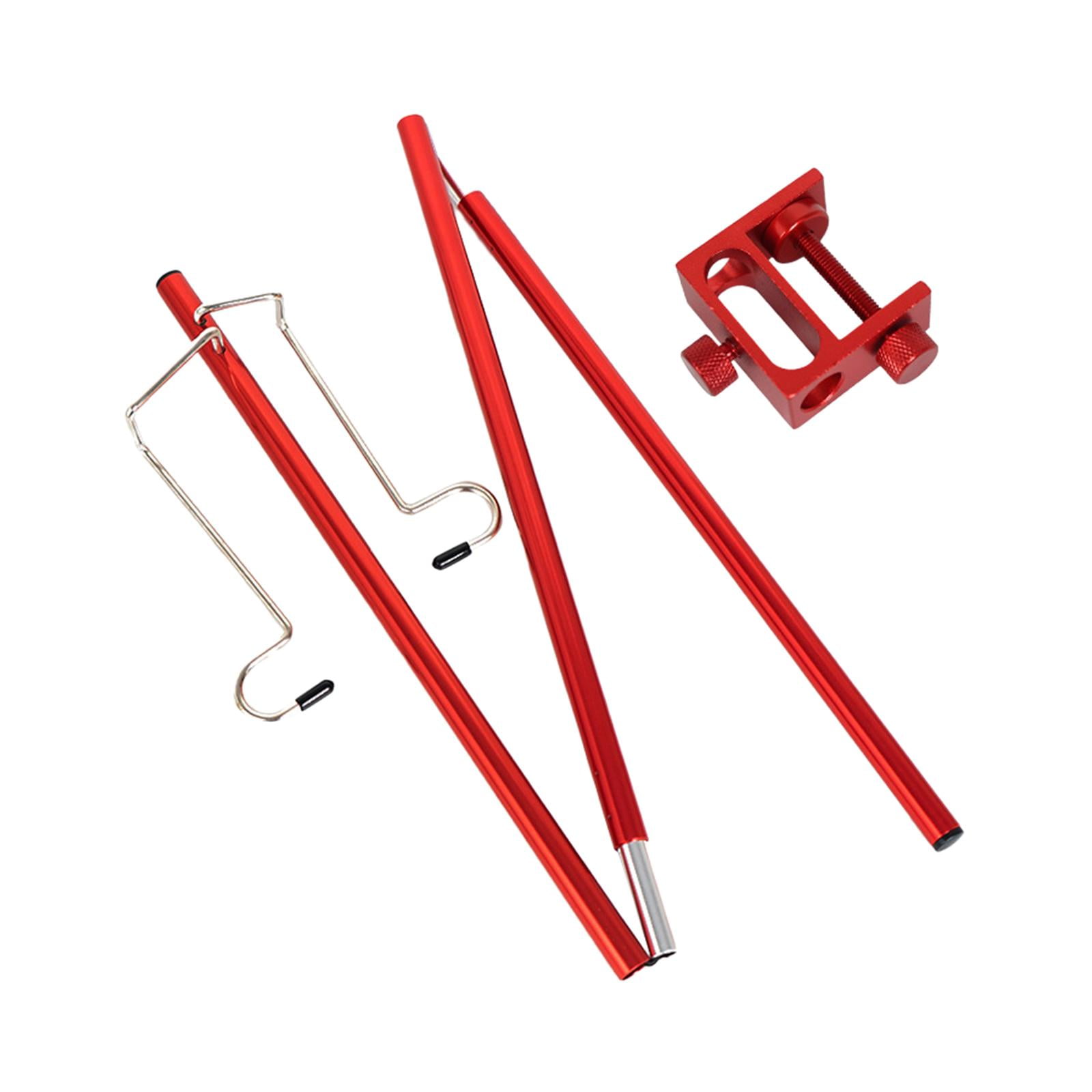 Camping Lantern Stand with Stake Easy to Install 3 Section Telescopic ...