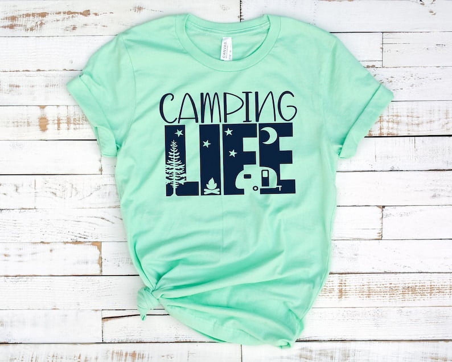 Camping Life T-Shirt, Camping Shirt, Camper T-shirt, Camper Shirt ...