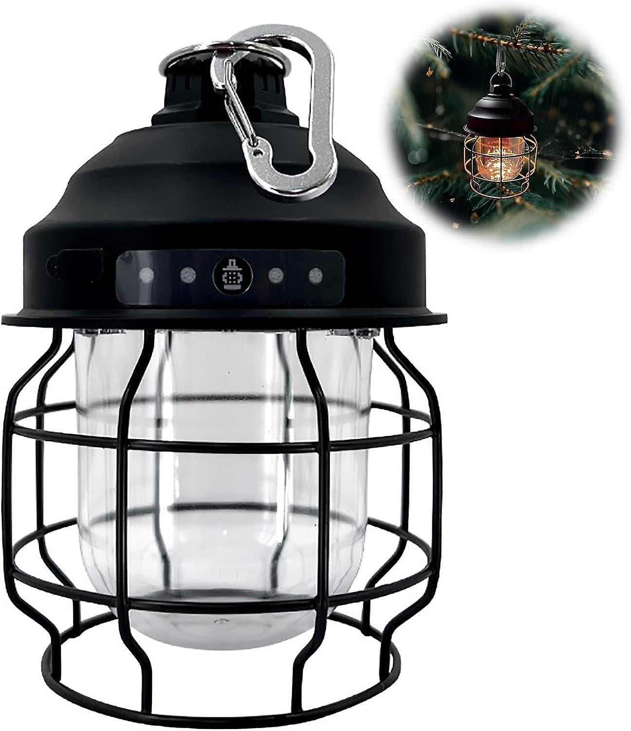 Camping Light Rechargeable, 3 Level Brightness Outdoor Camping Light ...