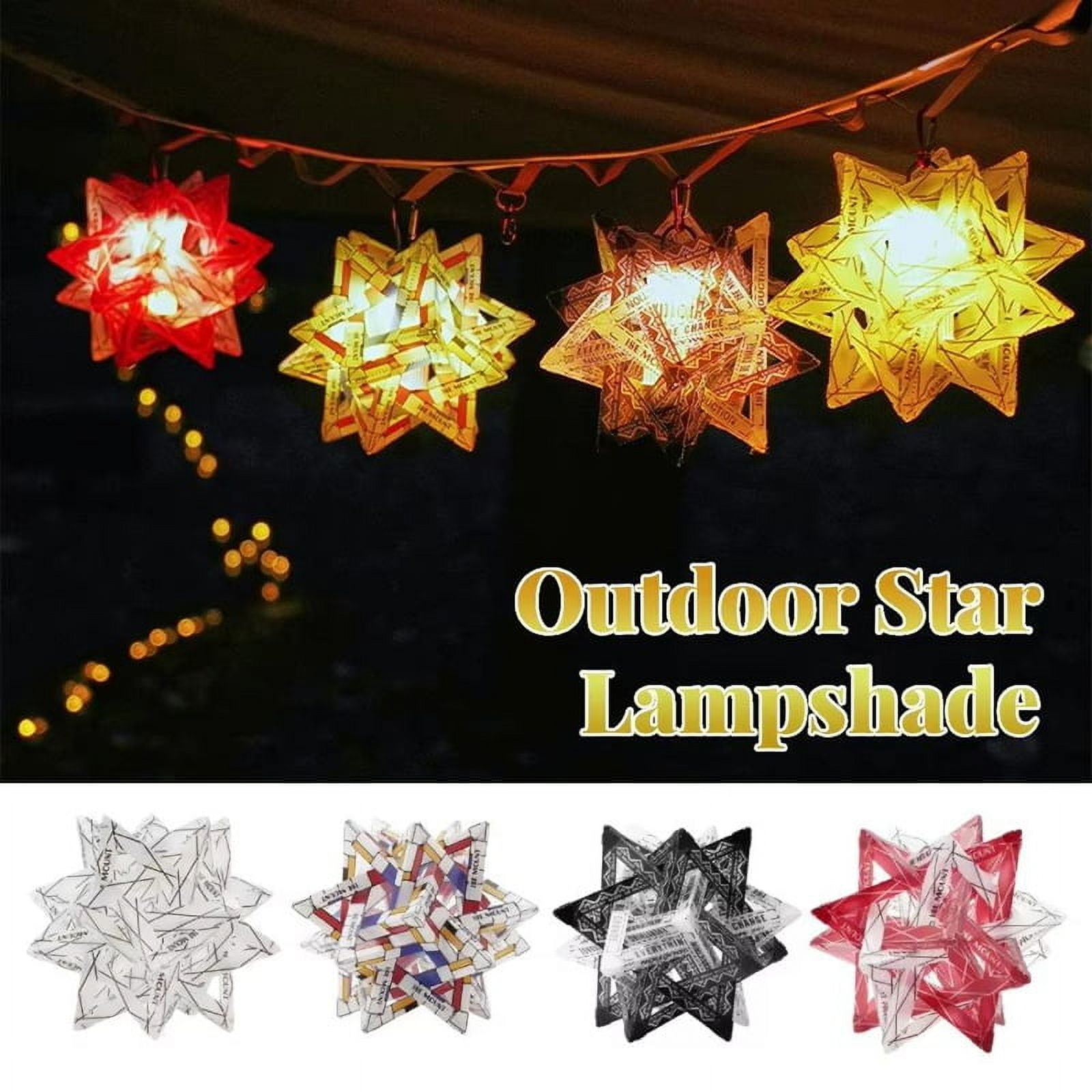 Camping Light Shade - Portable Lantern Shade, Outdoor Light Cover Lamp ...