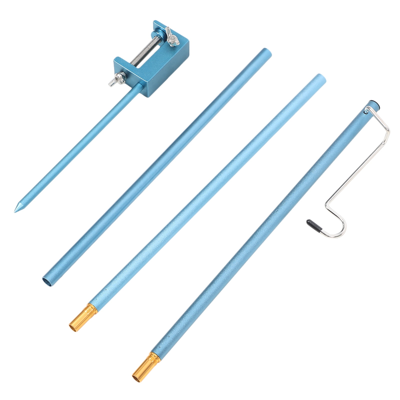 1 Set Camping Lamp Pole Stand Dual Use Lantern Hanger for Table and ...