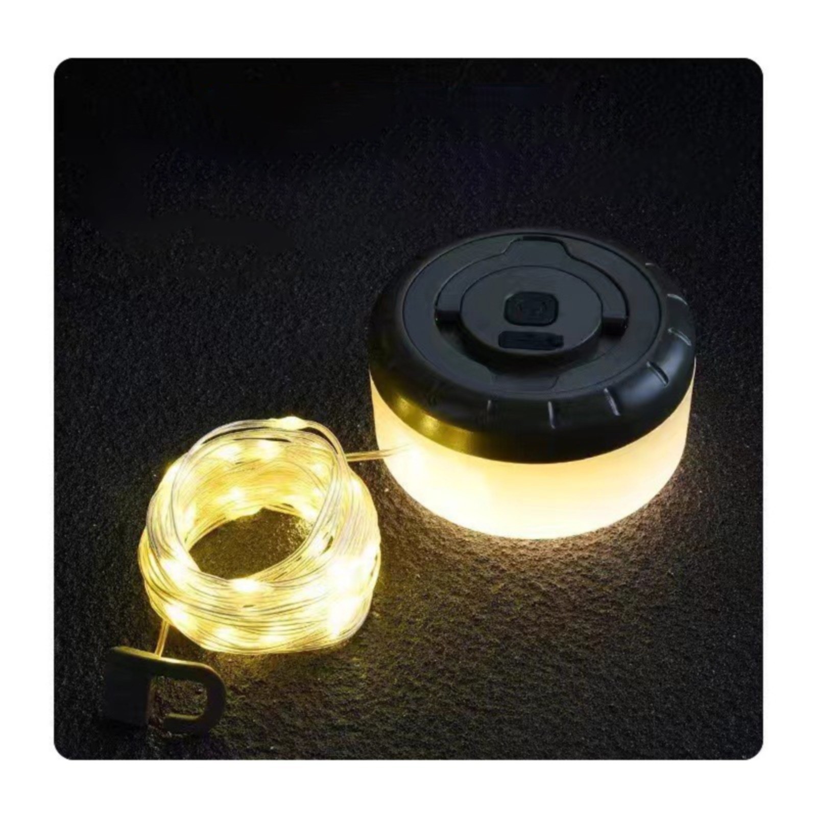 Camping Lights String 4 In 1 Outdoor String Lights With 8 Modes ...