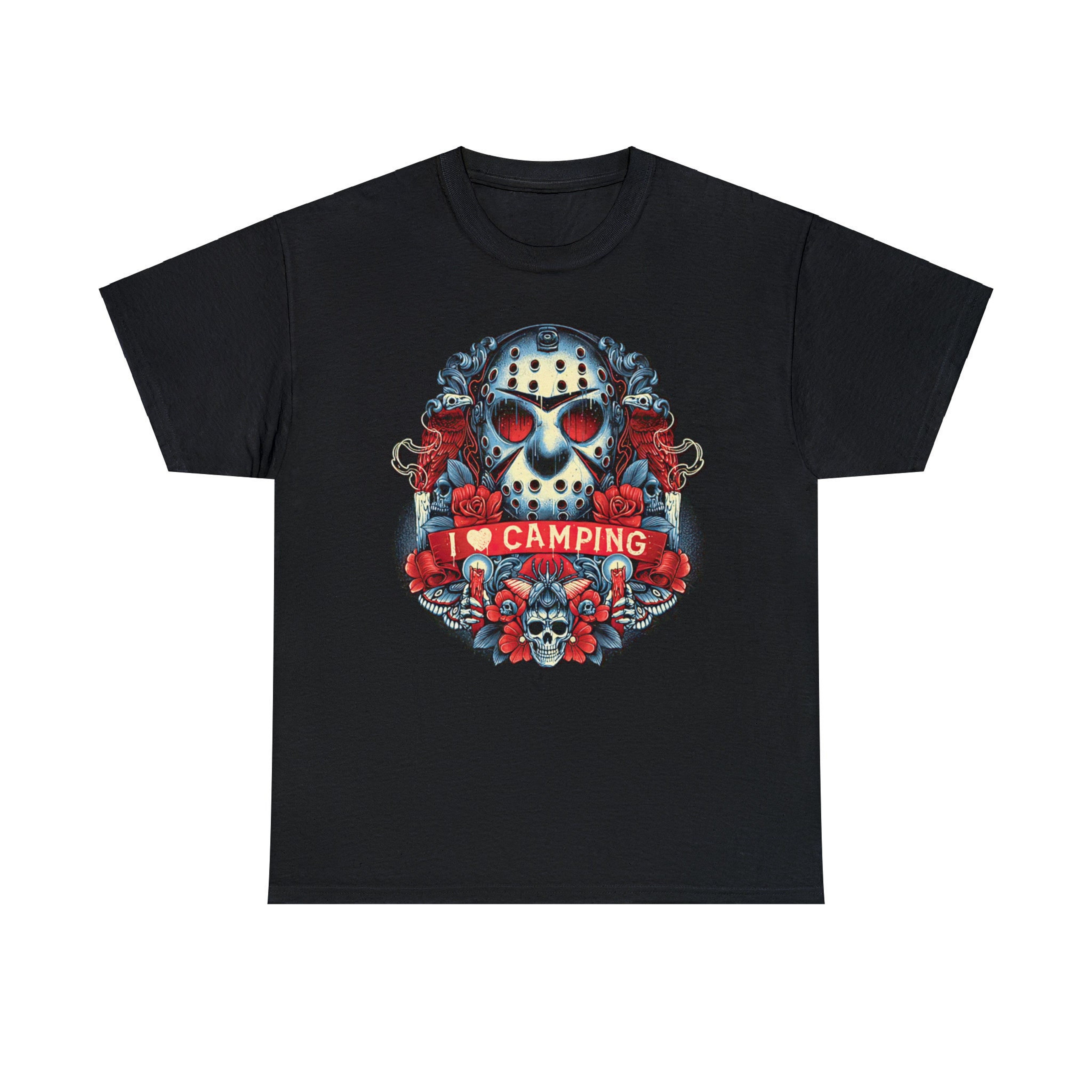Camping Lover Shirt Jason Voorhees Shirt Horror Film Shirt Funny