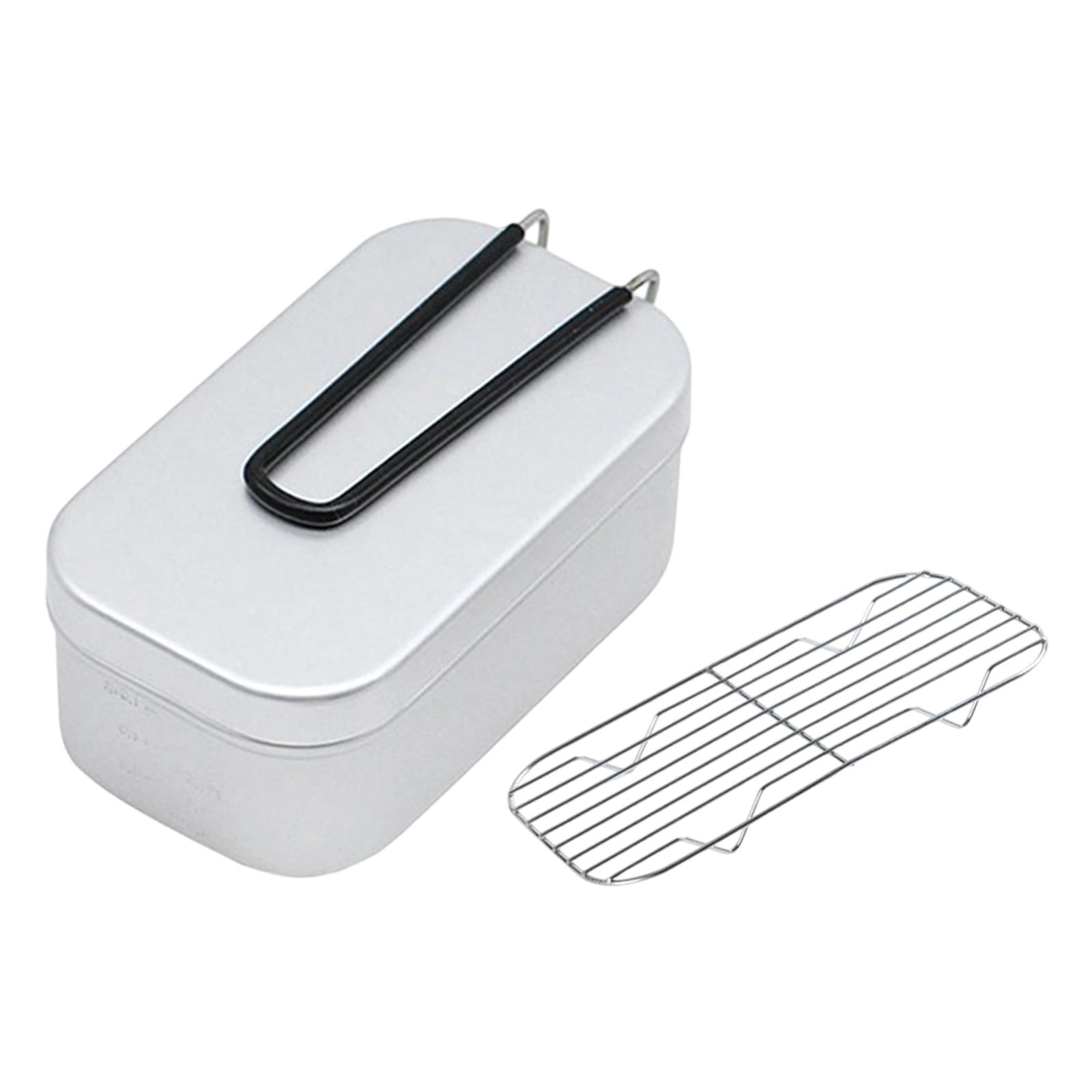 Camping Lunch Box Bento Box Steamer Rack Lightweight Aluminum Alloy ...