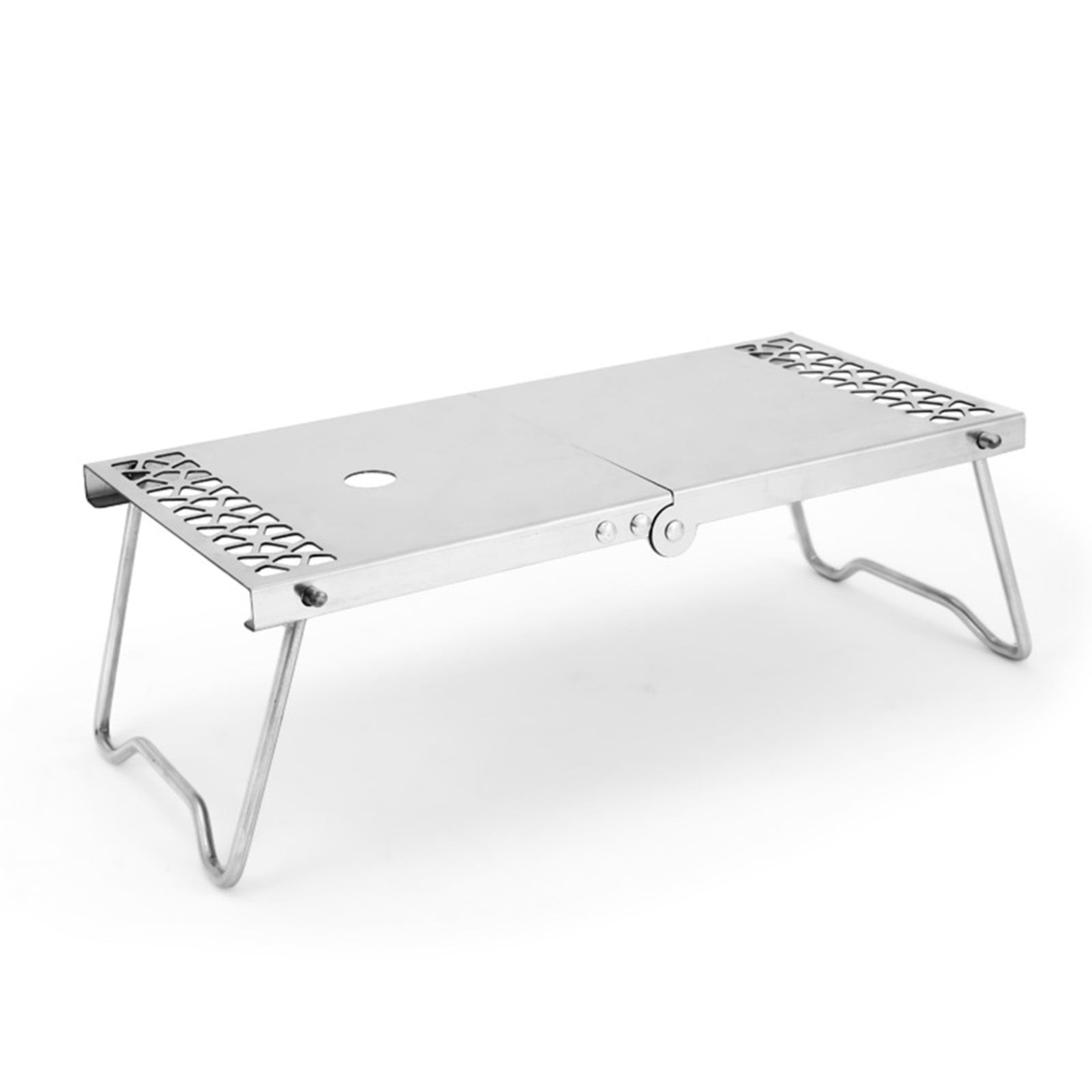 Camping Mini Folding Table Stainless Steel Outdoor Picnic BBQ Stove ...